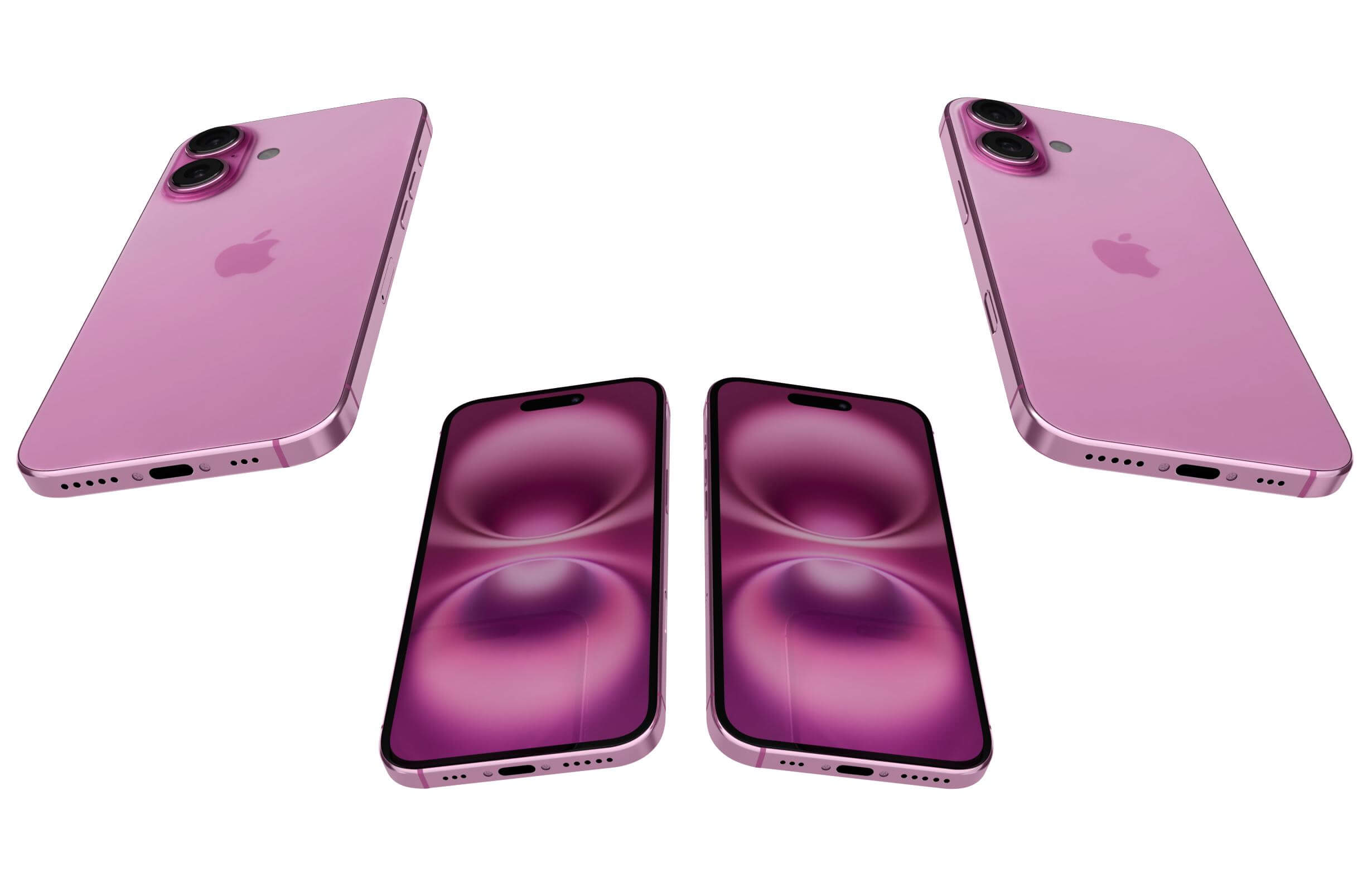Apple iPhone 16 All Colors - 3D Model by Rever_Art