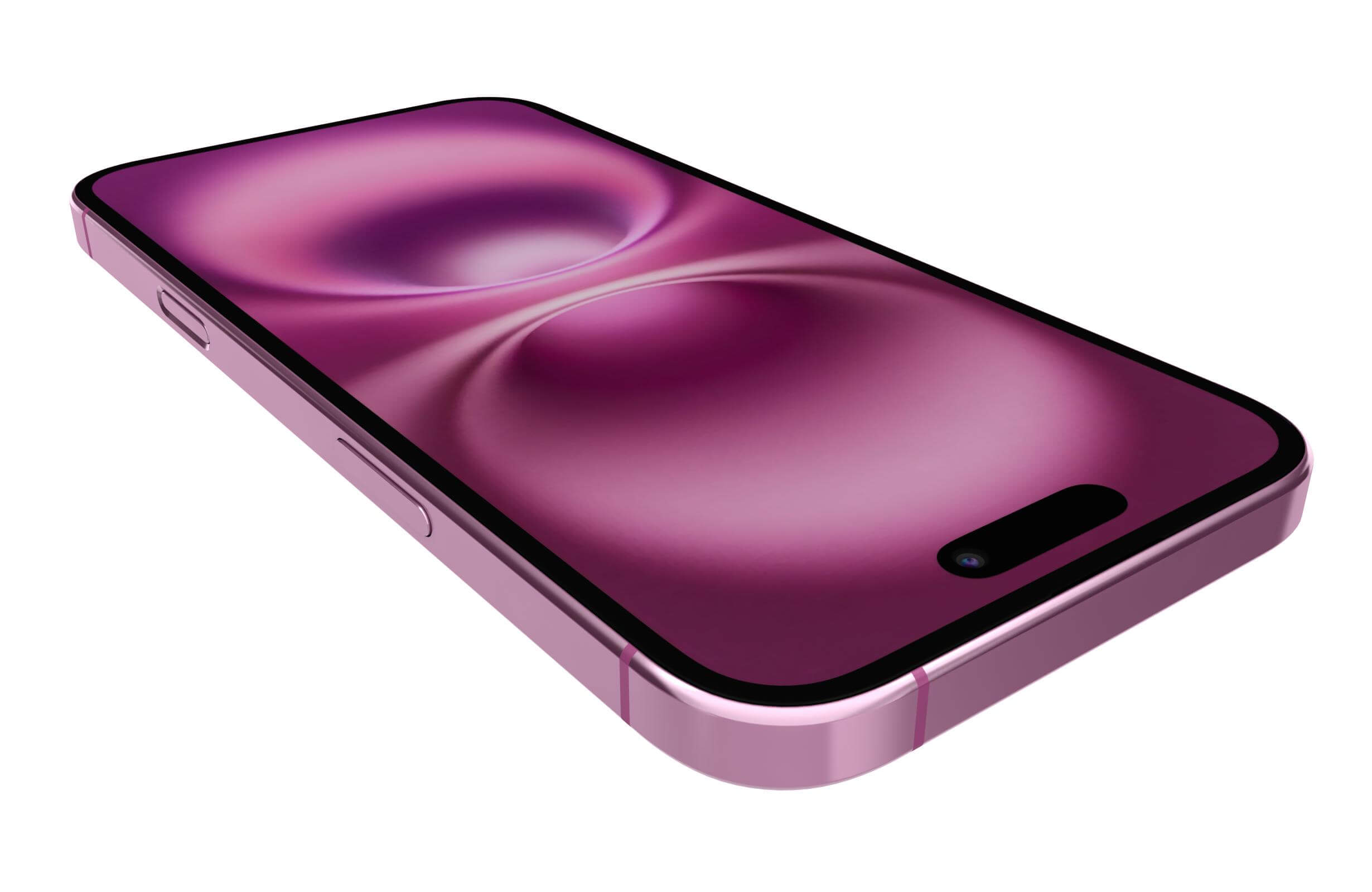 Apple iPhone 16 Pink - 3D Model by Rever_Art