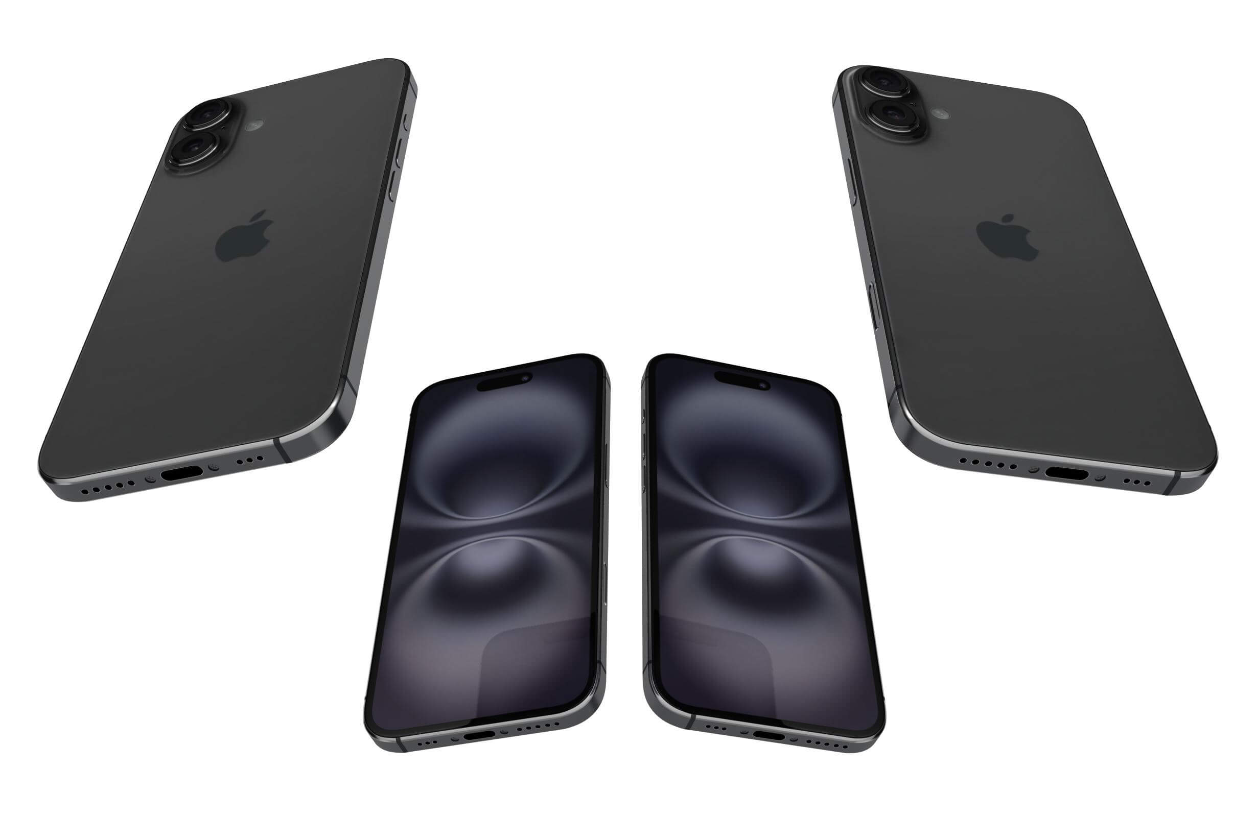 Apple iPhone 16 Plus All Colors - 3D Model by Rever_Art