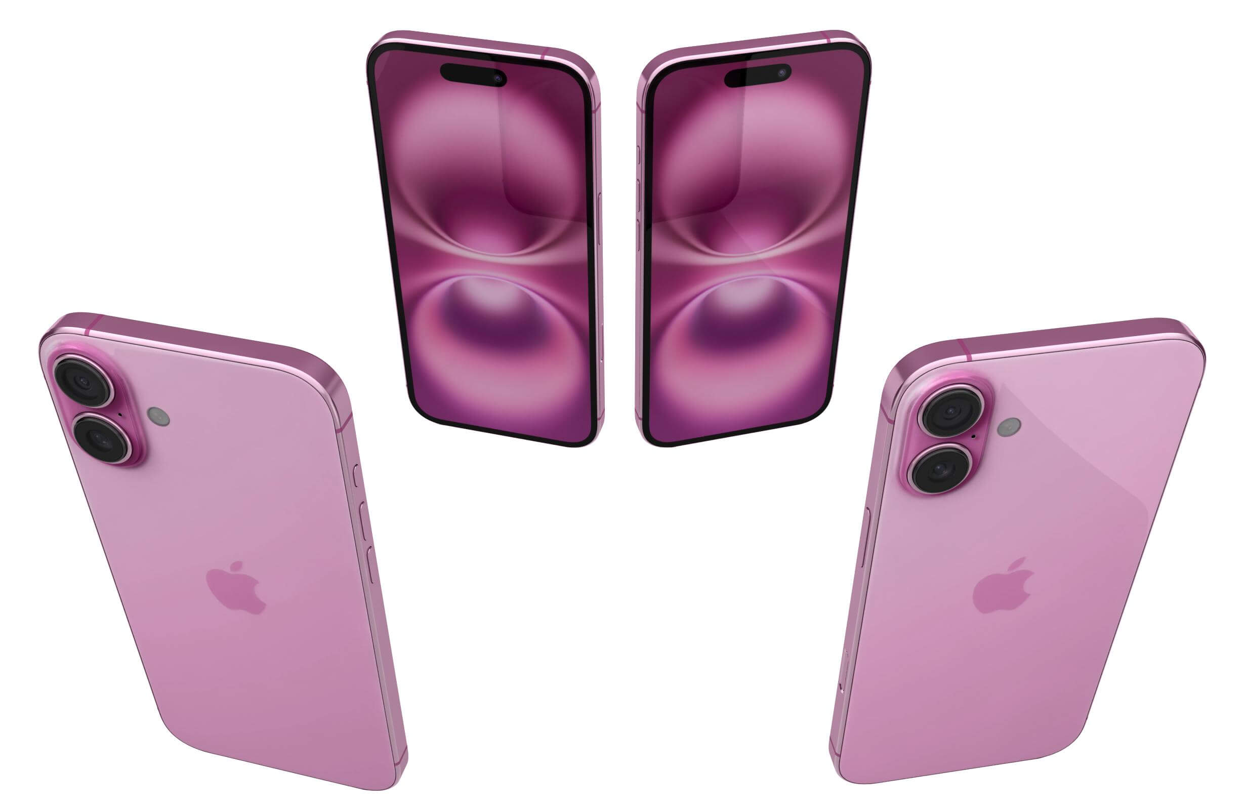 Apple iPhone 16 Plus All Colors - 3D Model by Rever_Art