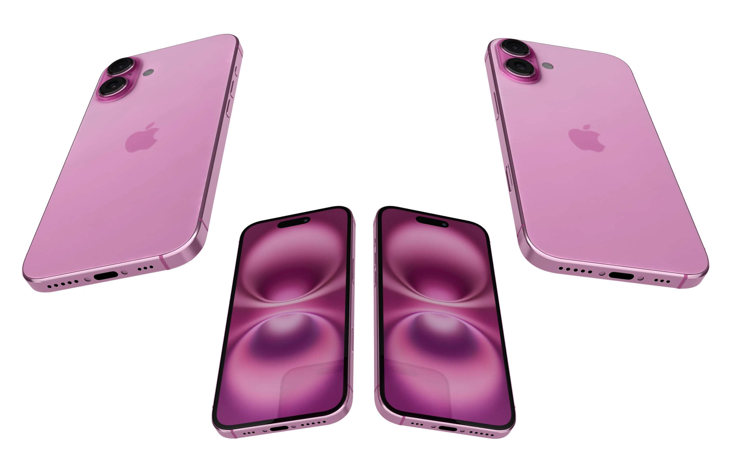 Apple iPhone 16 Plus All Colors - 3D Model by Rever_Art