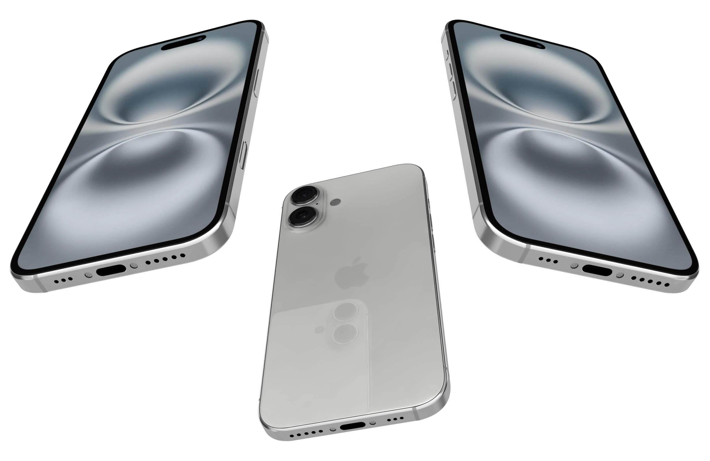 Apple iPhone 16 Plus All Colors - 3D Model by Rever_Art