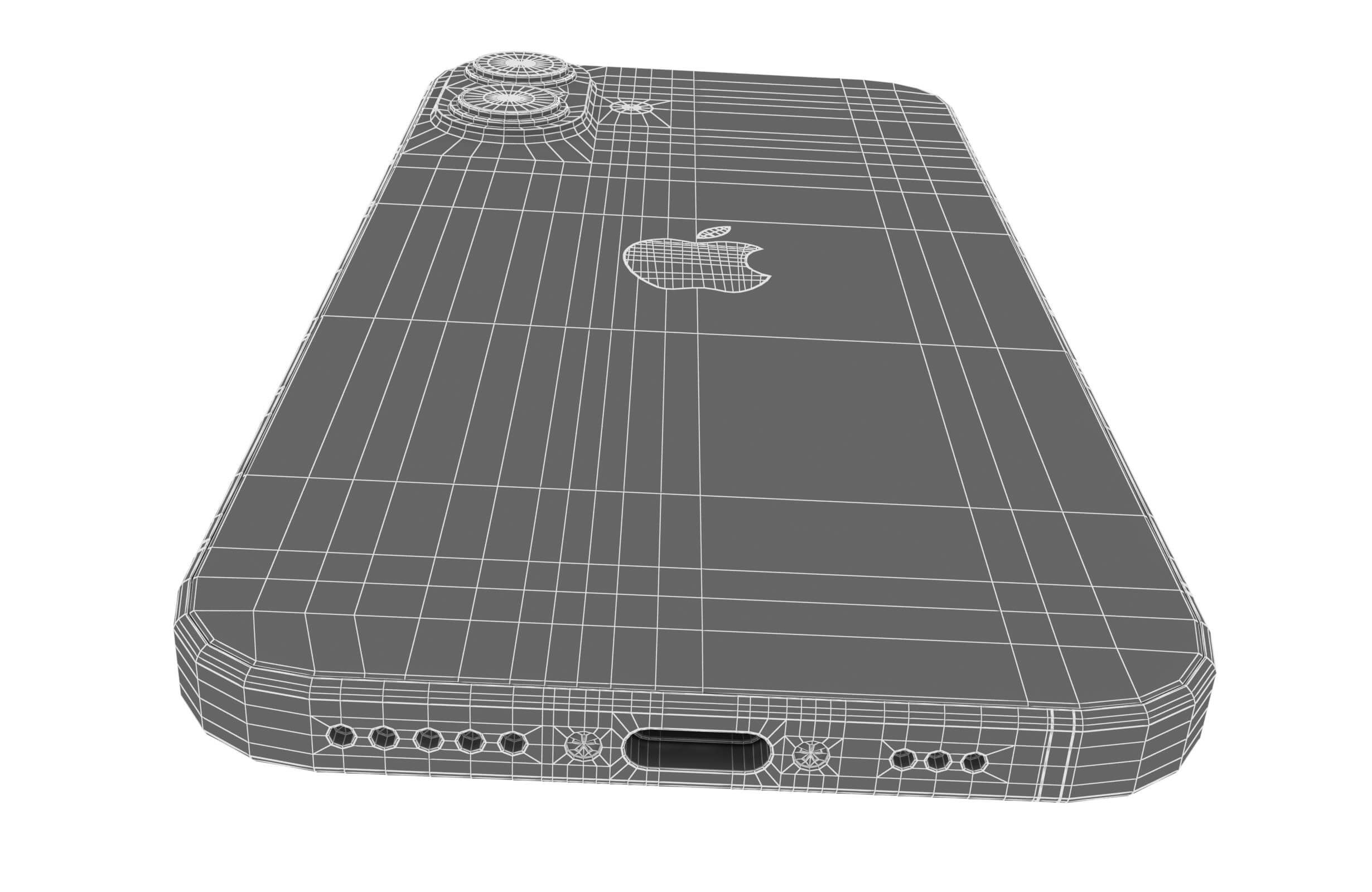 Apple iPhone 16 Plus Black - 3D Model by Rever_Art