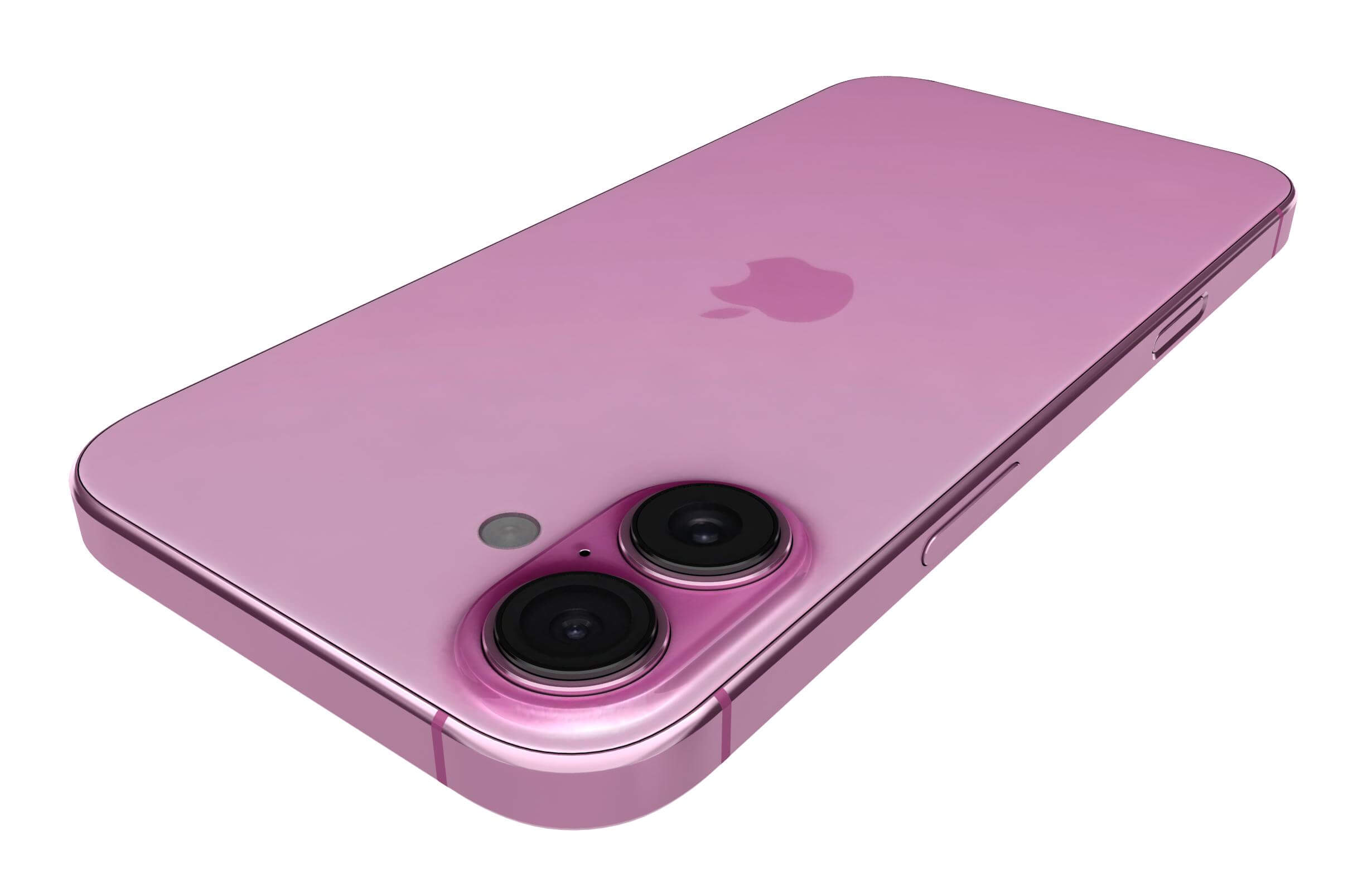 Apple iPhone 16 Plus Pink - 3D Model by Rever_Art