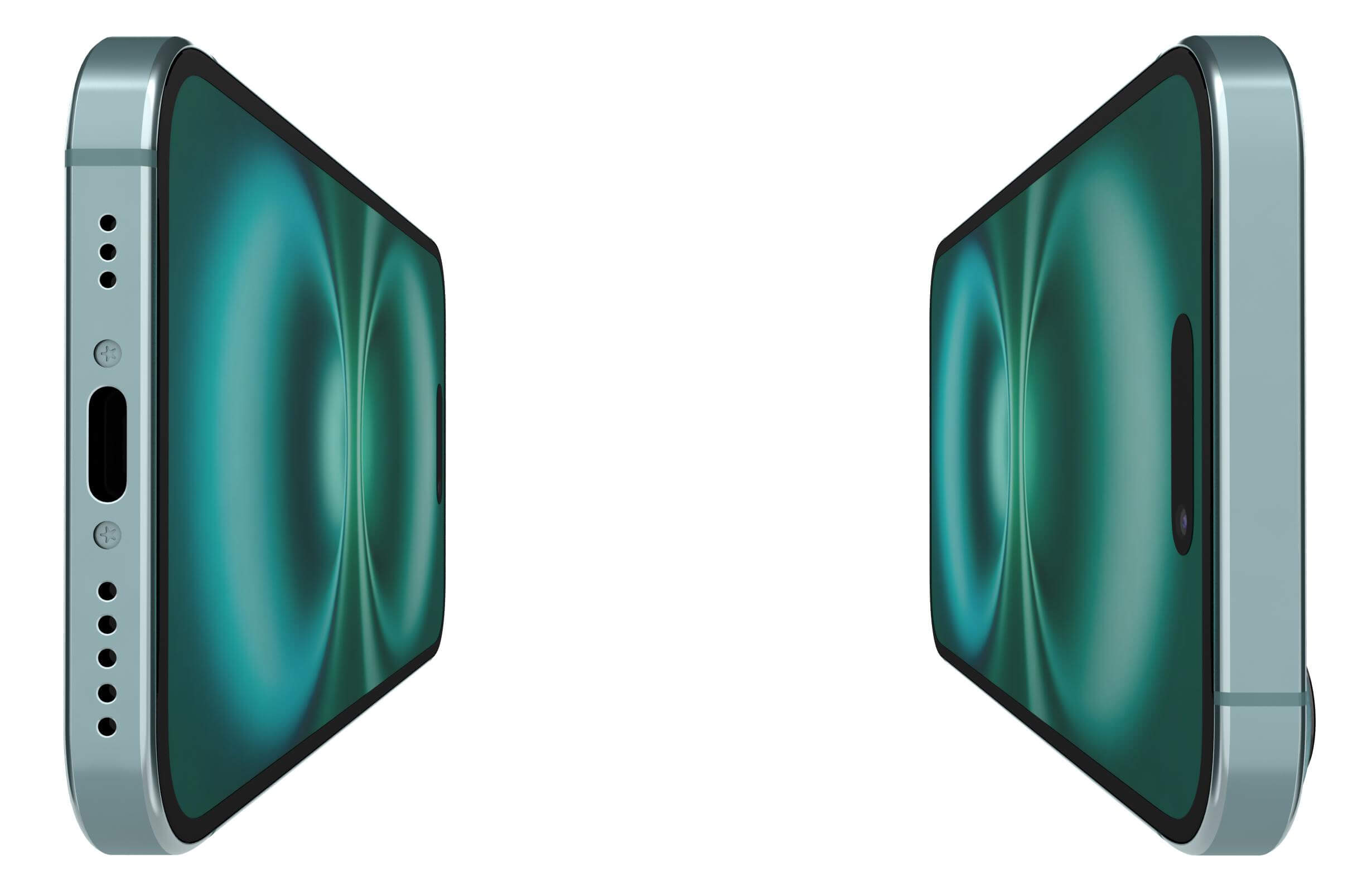 Apple iPhone 16 Plus Teal - 3D Model by Rever_Art