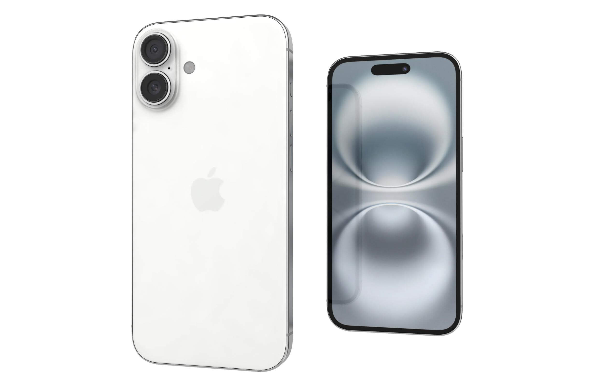 Apple iPhone 16 Plus White - 3D Model by Rever_Art