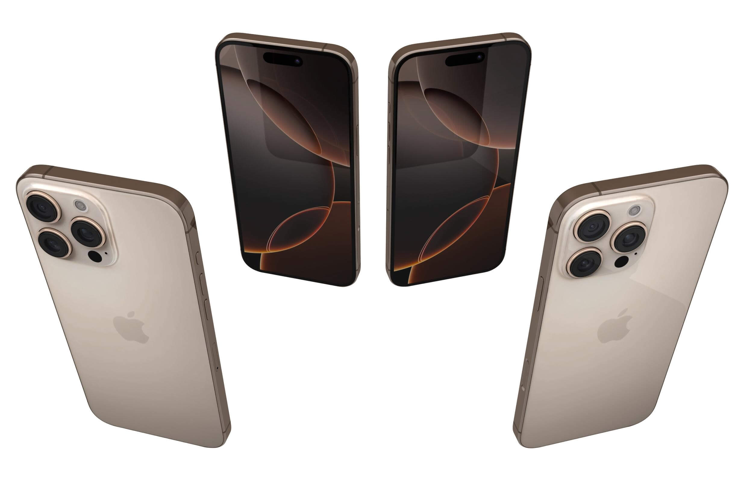 Apple iPhone 16 Pro Max All Colors - 3D Model by Rever_Art