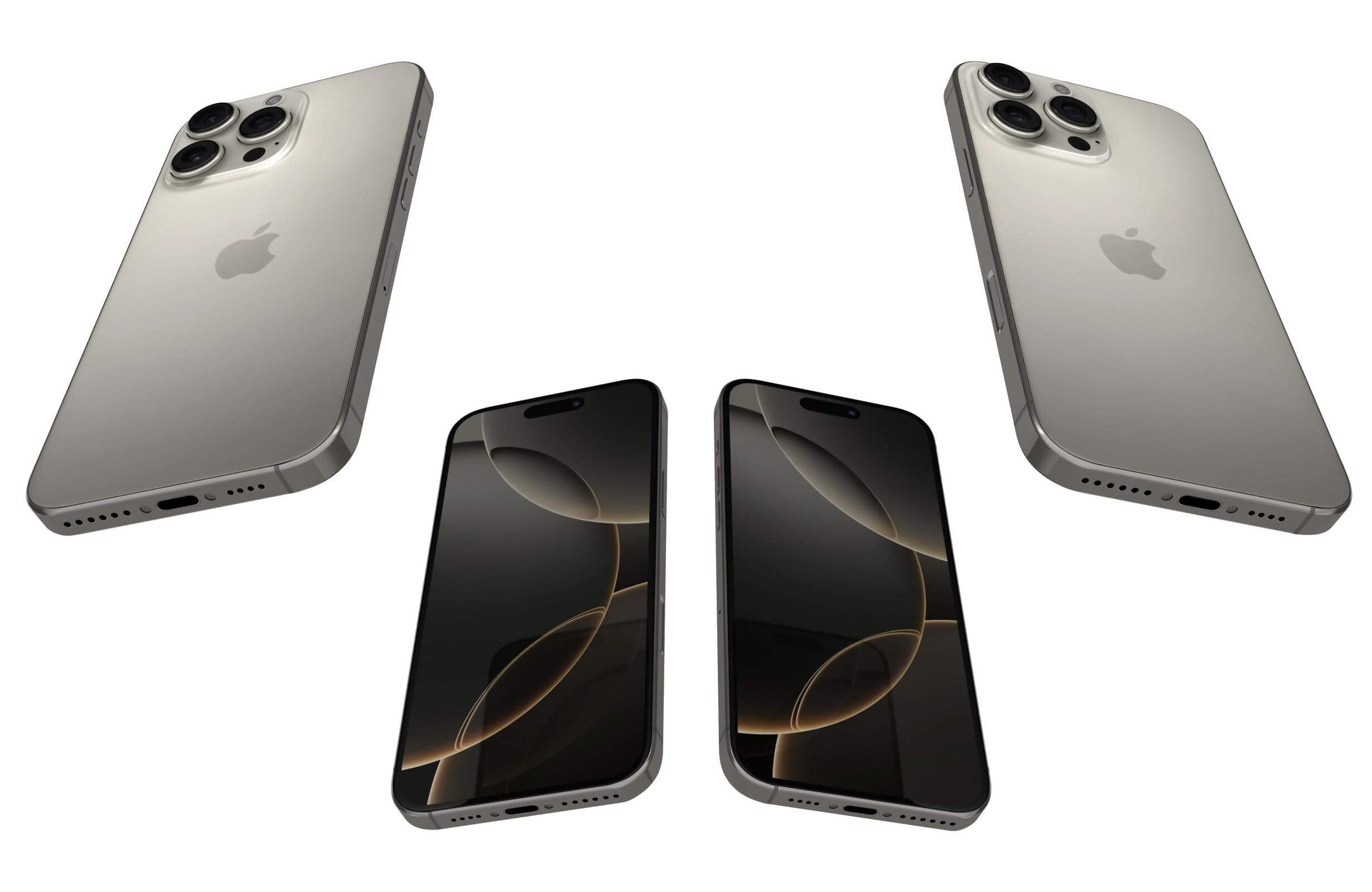 Apple iPhone 16 Pro Max All Colors - 3D Model by Rever_Art