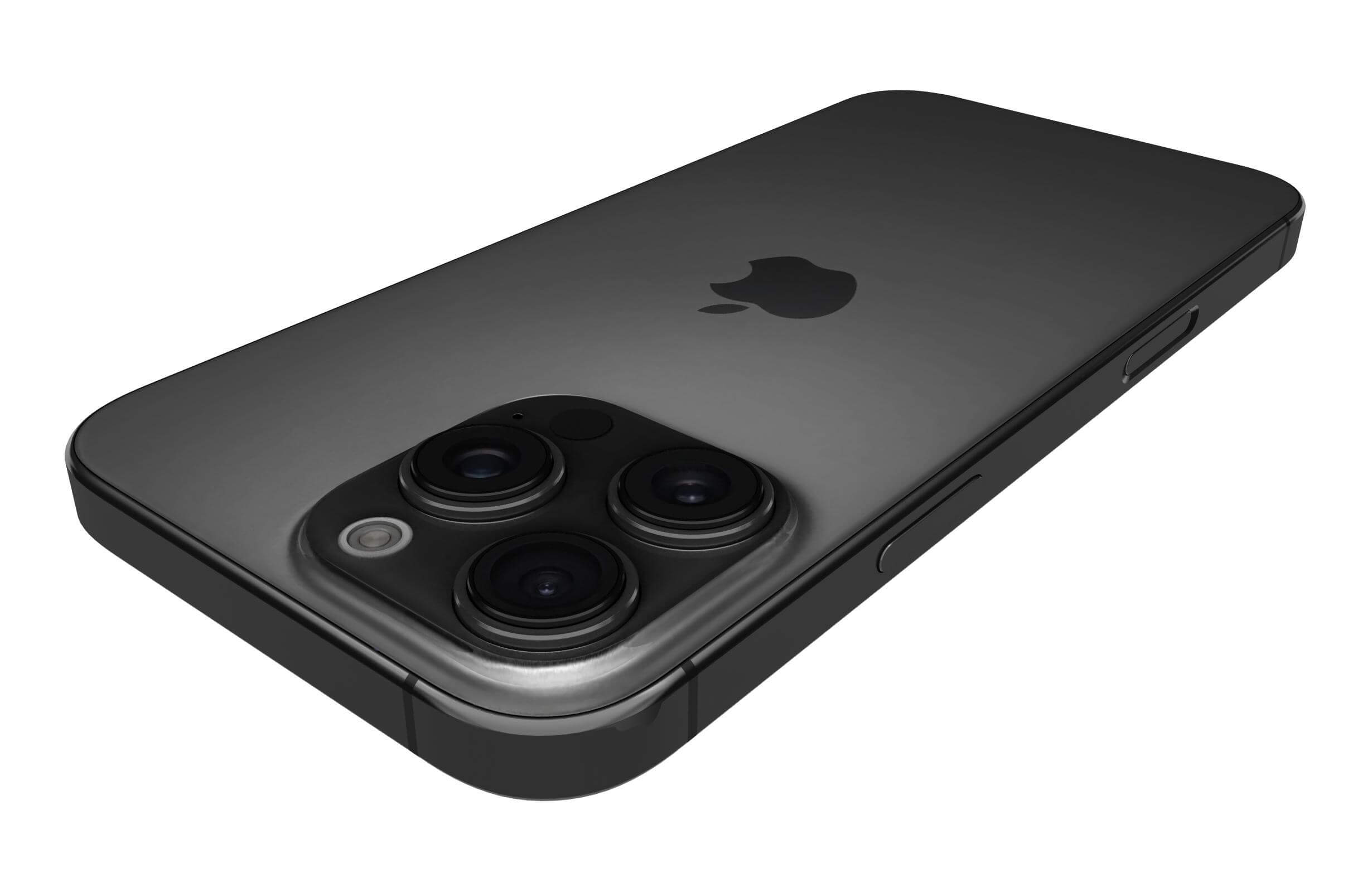Apple iPhone 16 Pro Max Black Titanium - 3D Model by Rever_Art