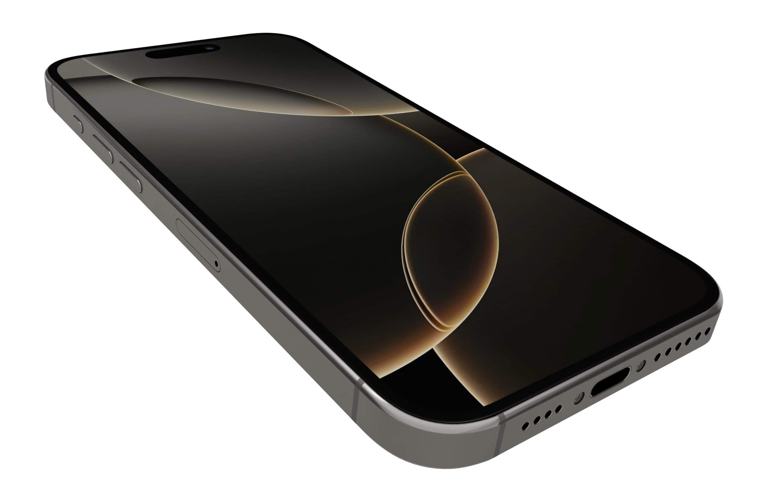 Apple iPhone 16 Pro Max Silver Titanium - 3D Model by Rever_Art