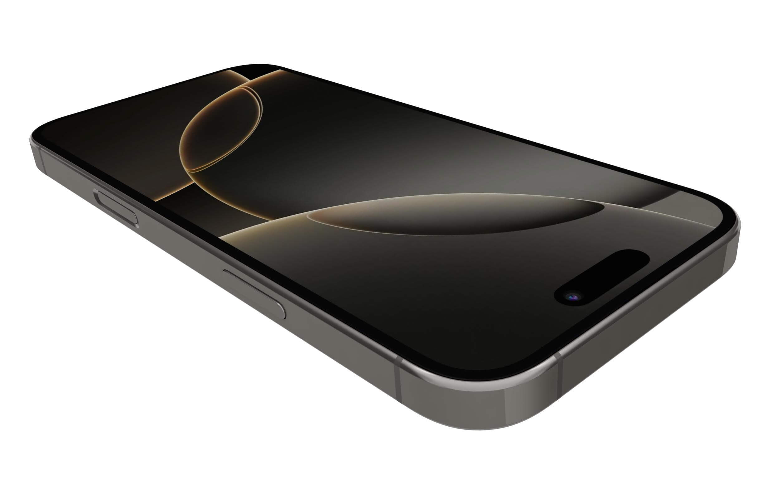 Apple iPhone 16 Pro Max Silver Titanium - 3D Model by Rever_Art