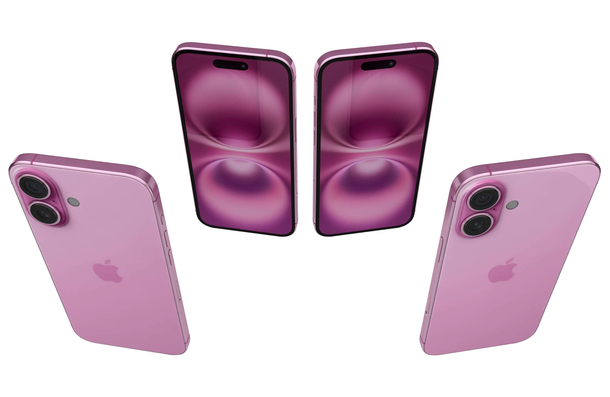 Apple iPhone 16,16 Plus,16 Pro and 16 Pro Max - 3D Model by Rever_Art