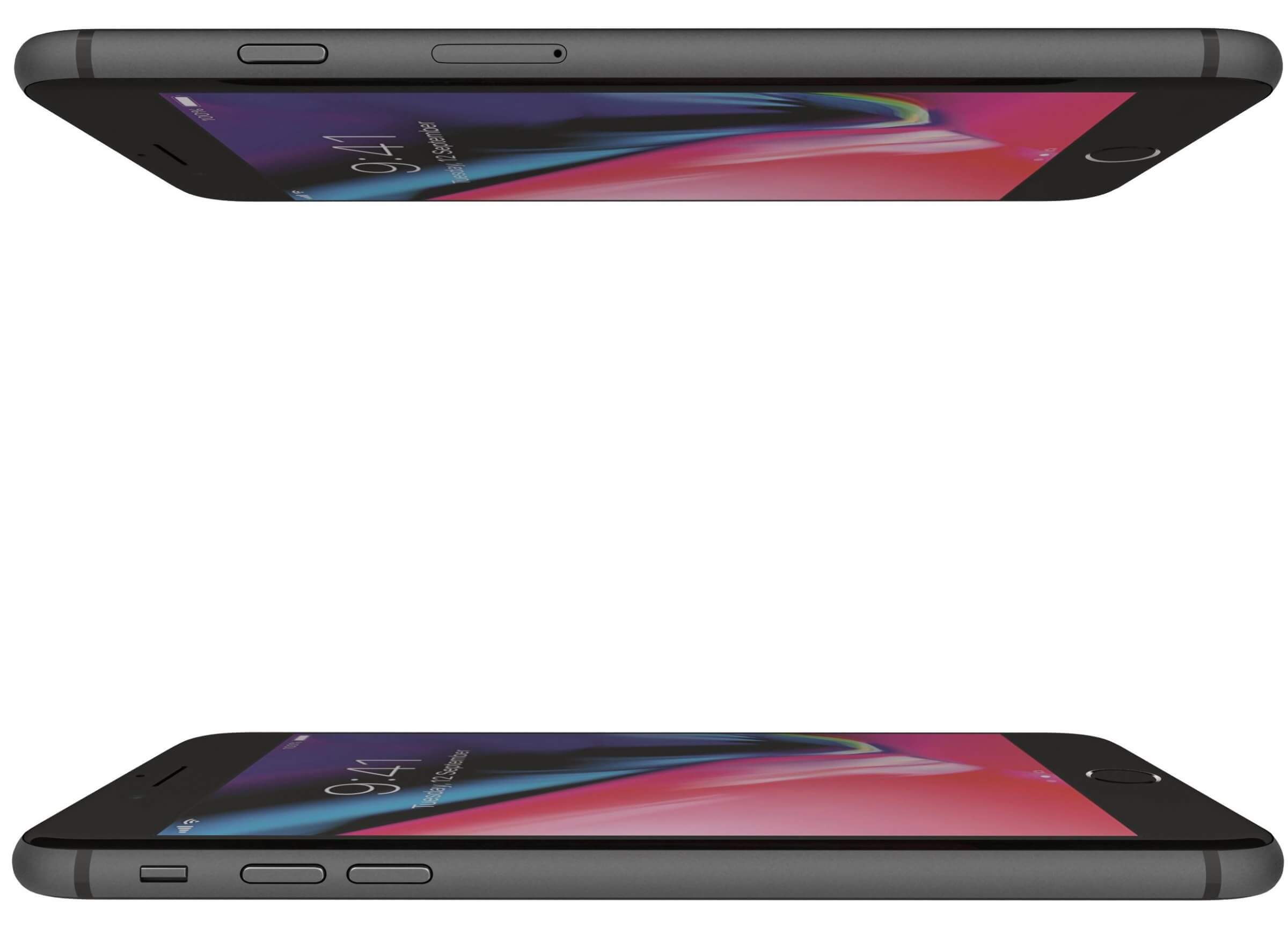 Apple iPhone 8 Plus All Colors - 3D Model by Rever_Art