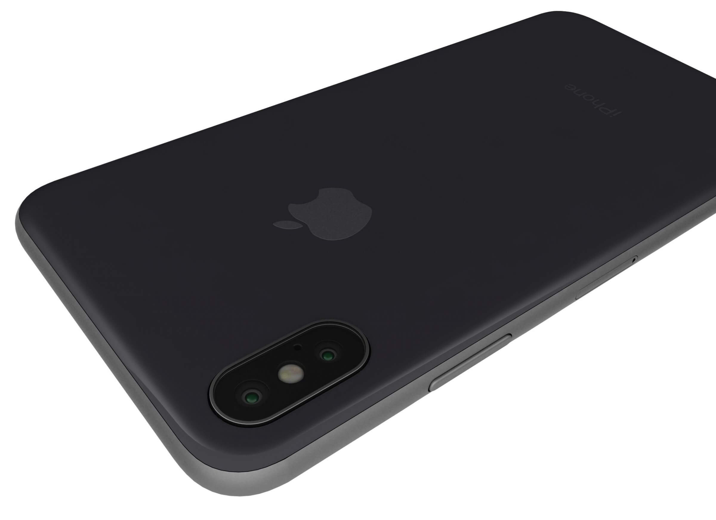 Apple iPhone X Space Gray - 3D Model by Rever_Art