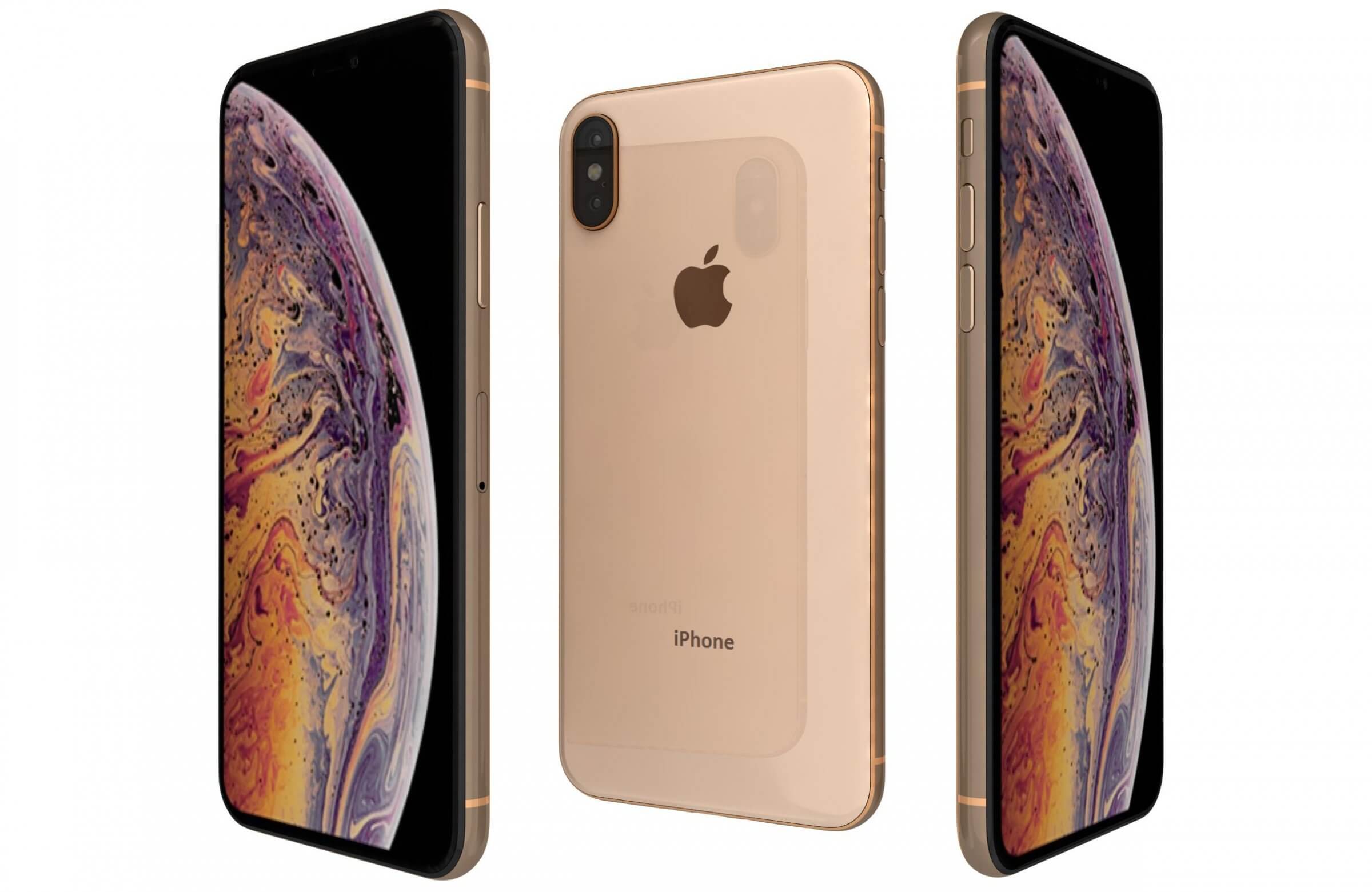 Apple iPhone XS All Colors - 3D Model by Rever_Art