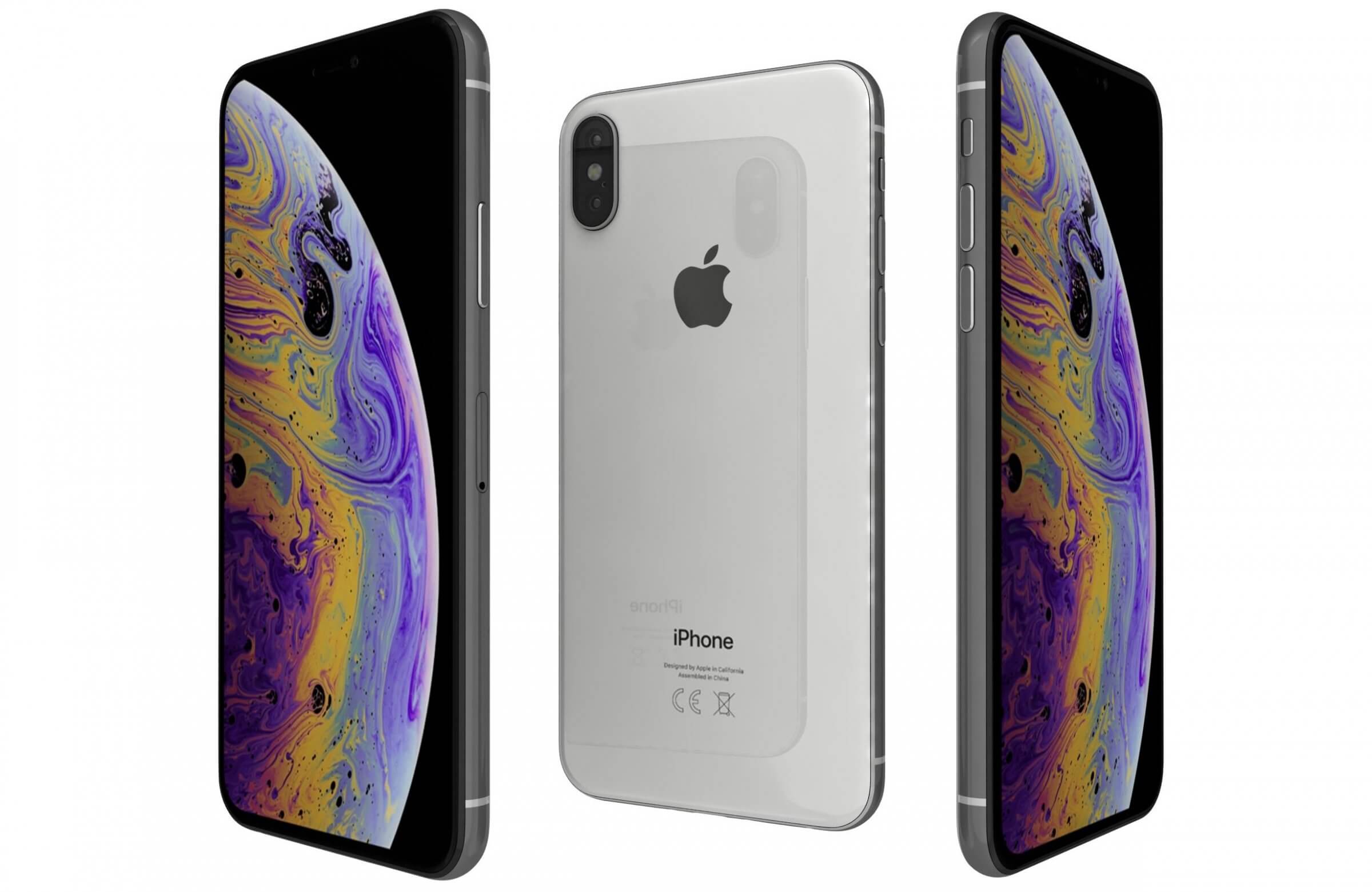 Apple iPhone XS All Colors - 3D Model by Rever_Art