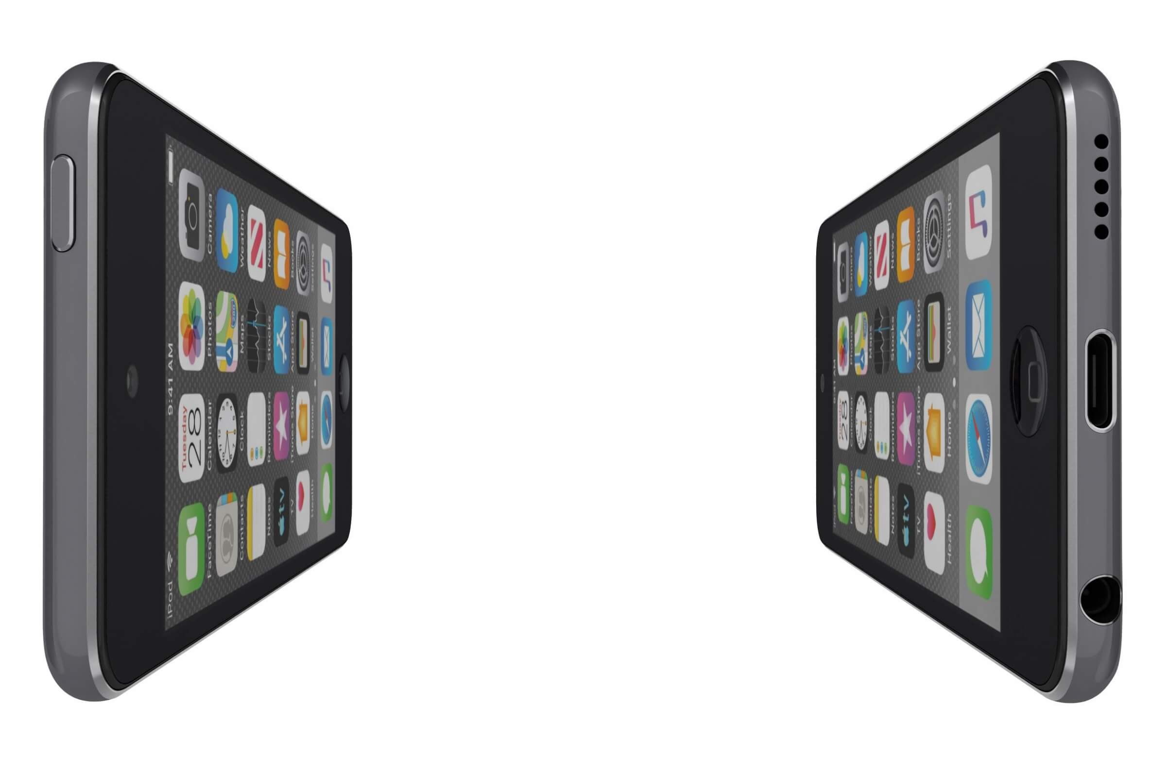 Apple iPod Touch All Colors - 3D Model by Rever_Art