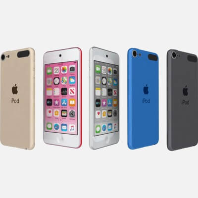 Apple iPod Touch All Colors - 3D Model by Rever_Art