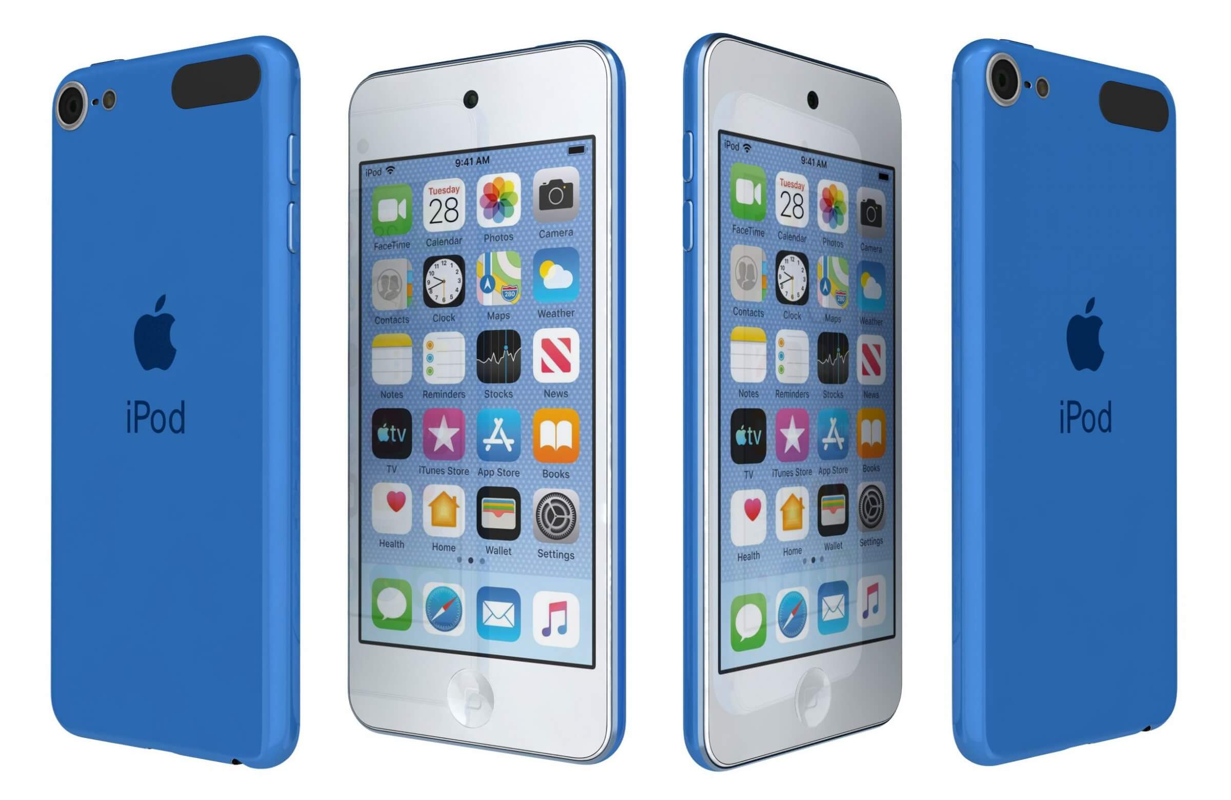Ipod 5 Blue