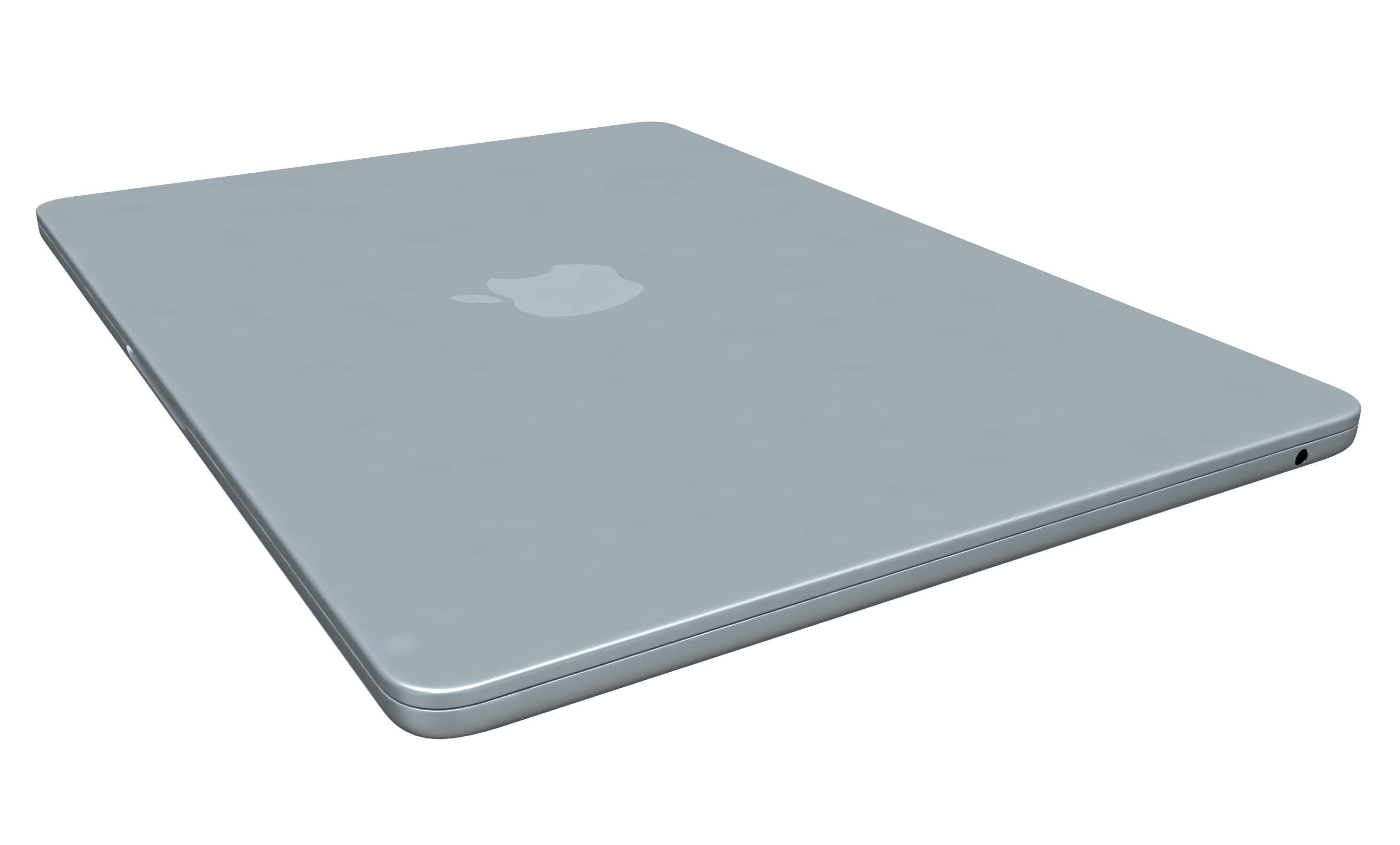 Apple MacBook Air 13 inch With M4 Chip Sky Blue - 3D Model by Rever_Art