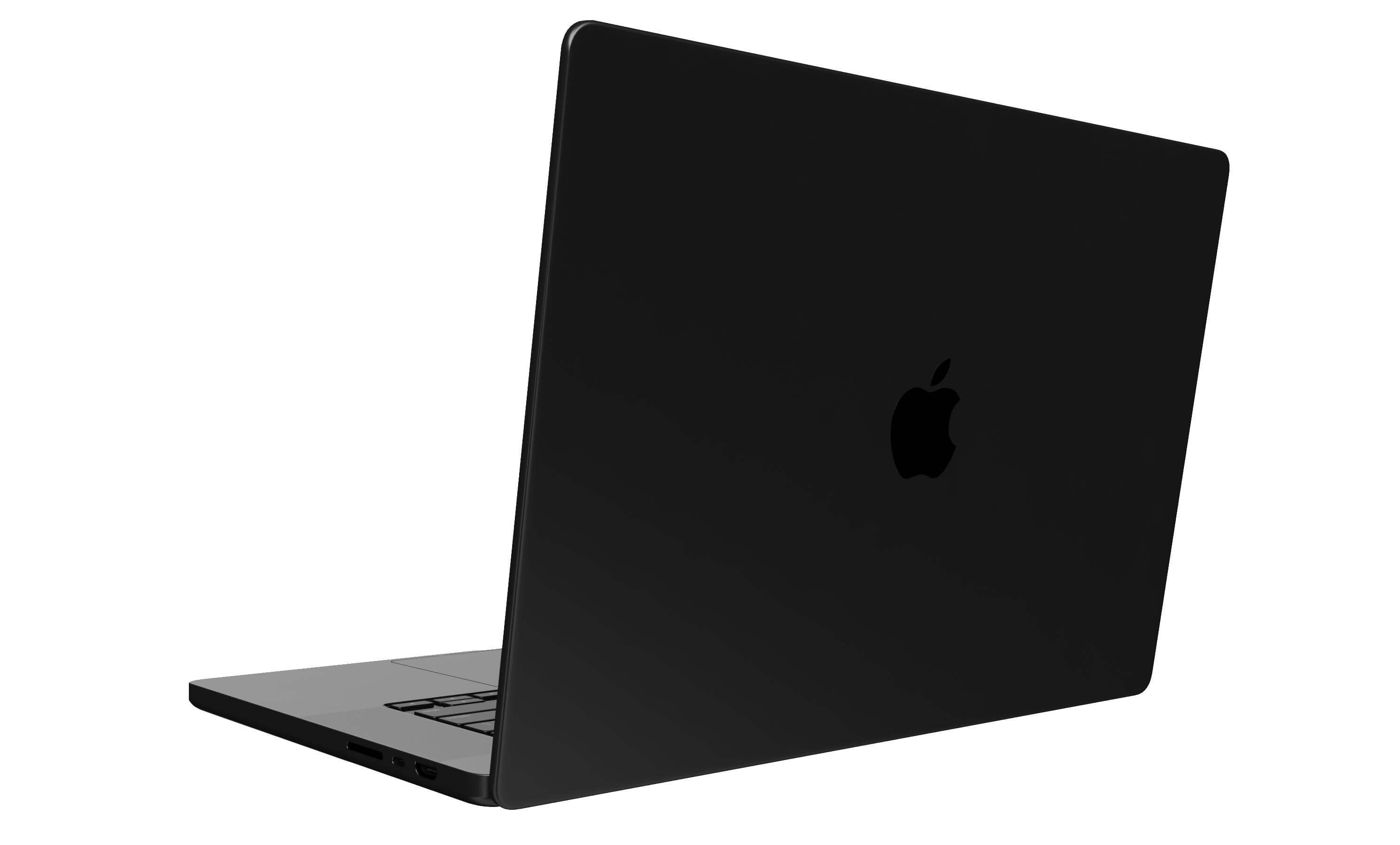 Apple MacBook Pro 16 Inch Black and Silver - 3D Model by Rever_Art