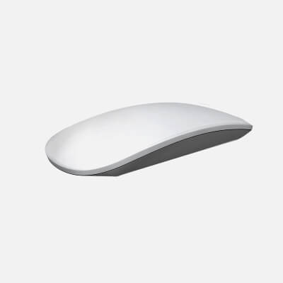 Apple Magic Mouse Silver - 3D Model by Rever_Art
