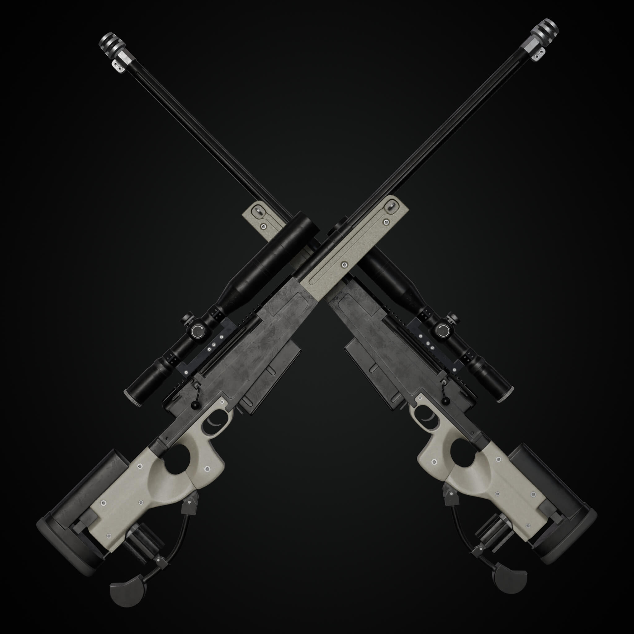 AW50 ( Gray ) - 3D Model by Rever_Art