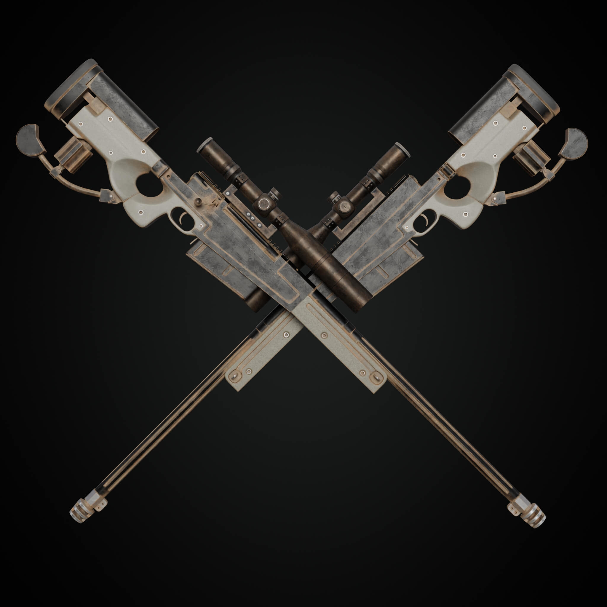 AW50 ( Gray ) - 3D Model by Rever_Art