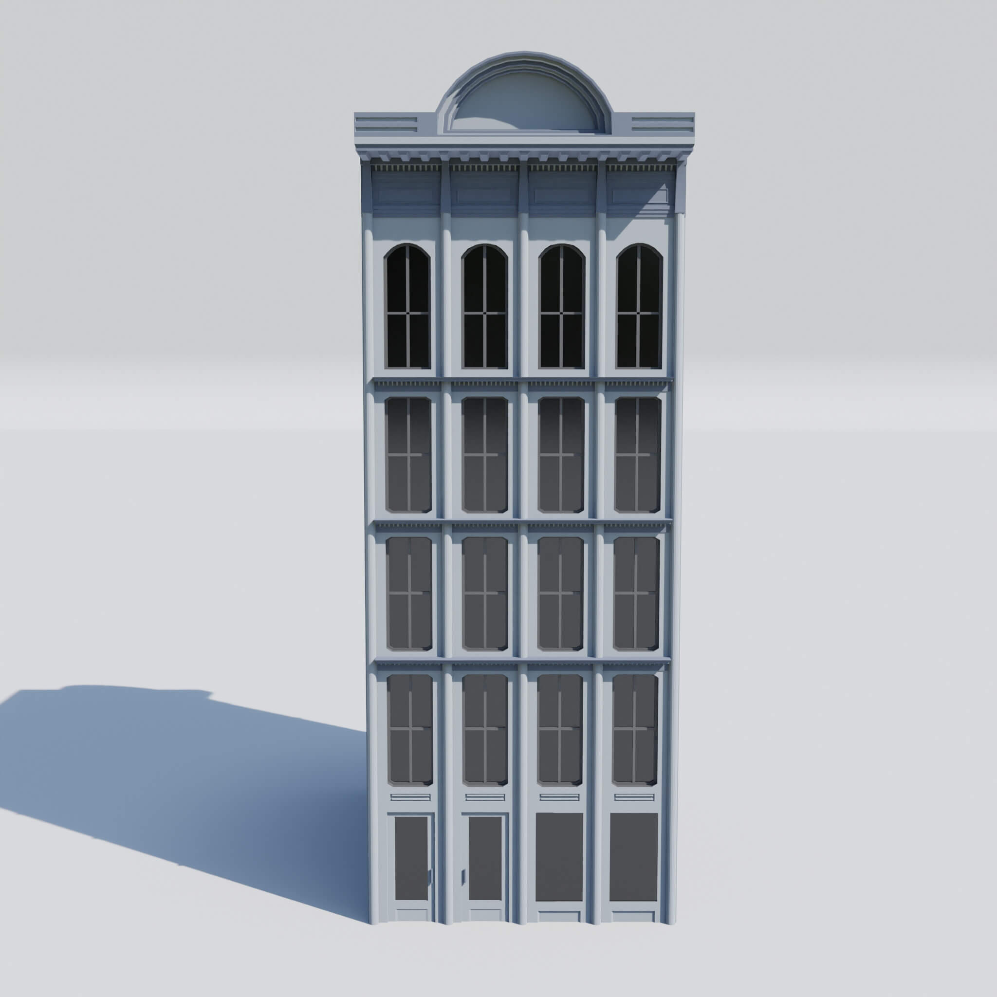 Building 03 - 3D Model by Rever_Art