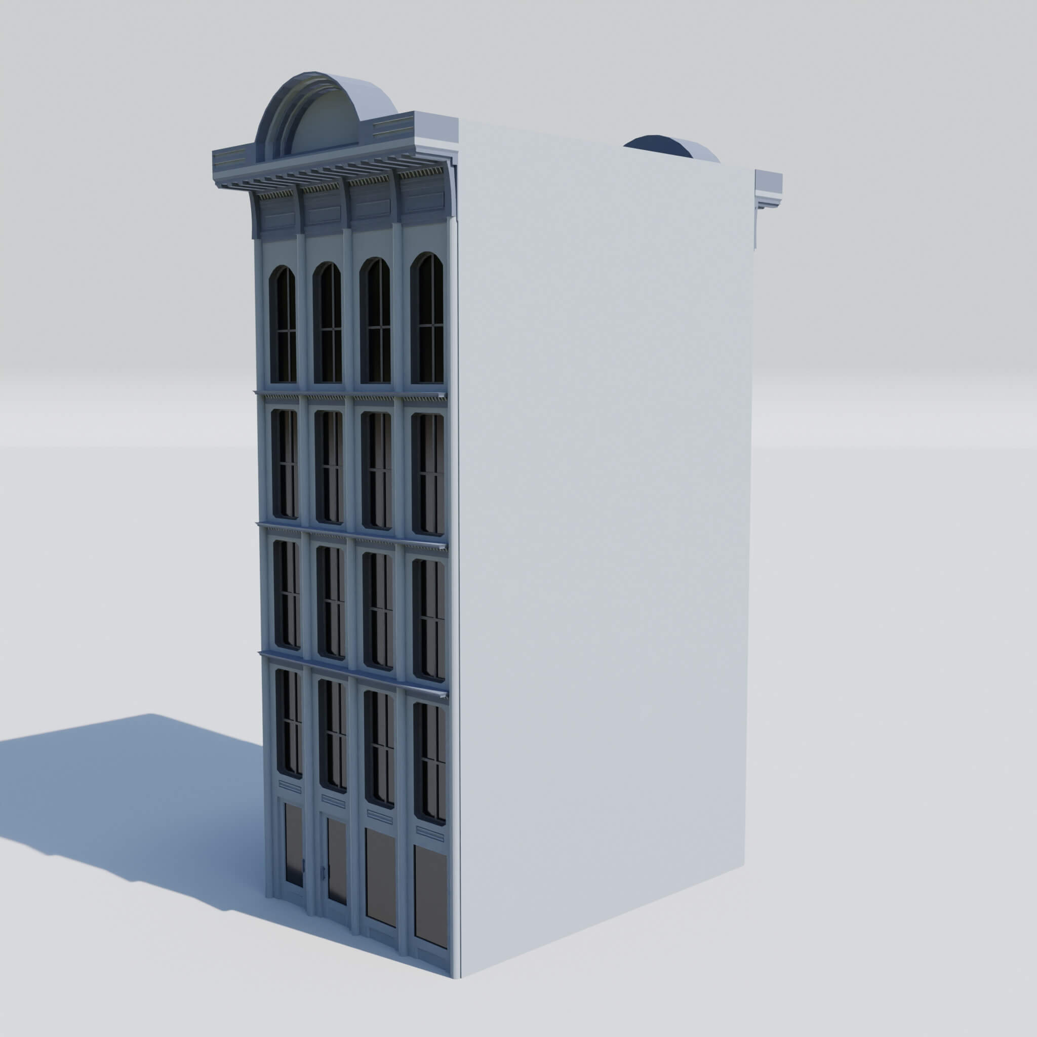 Building 03 - 3D Model by Rever_Art