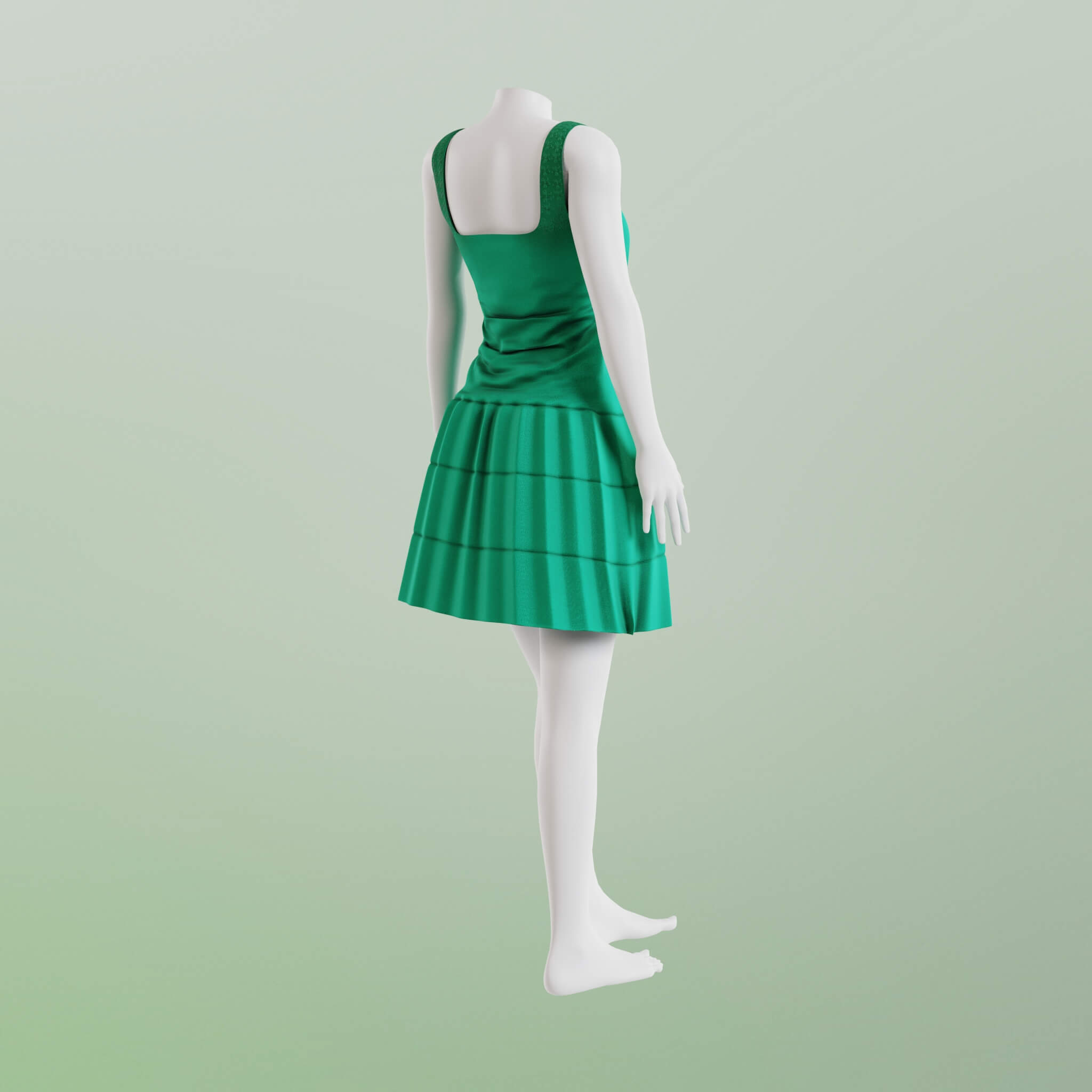 Simple Dress - 3D Model by Rever_Art