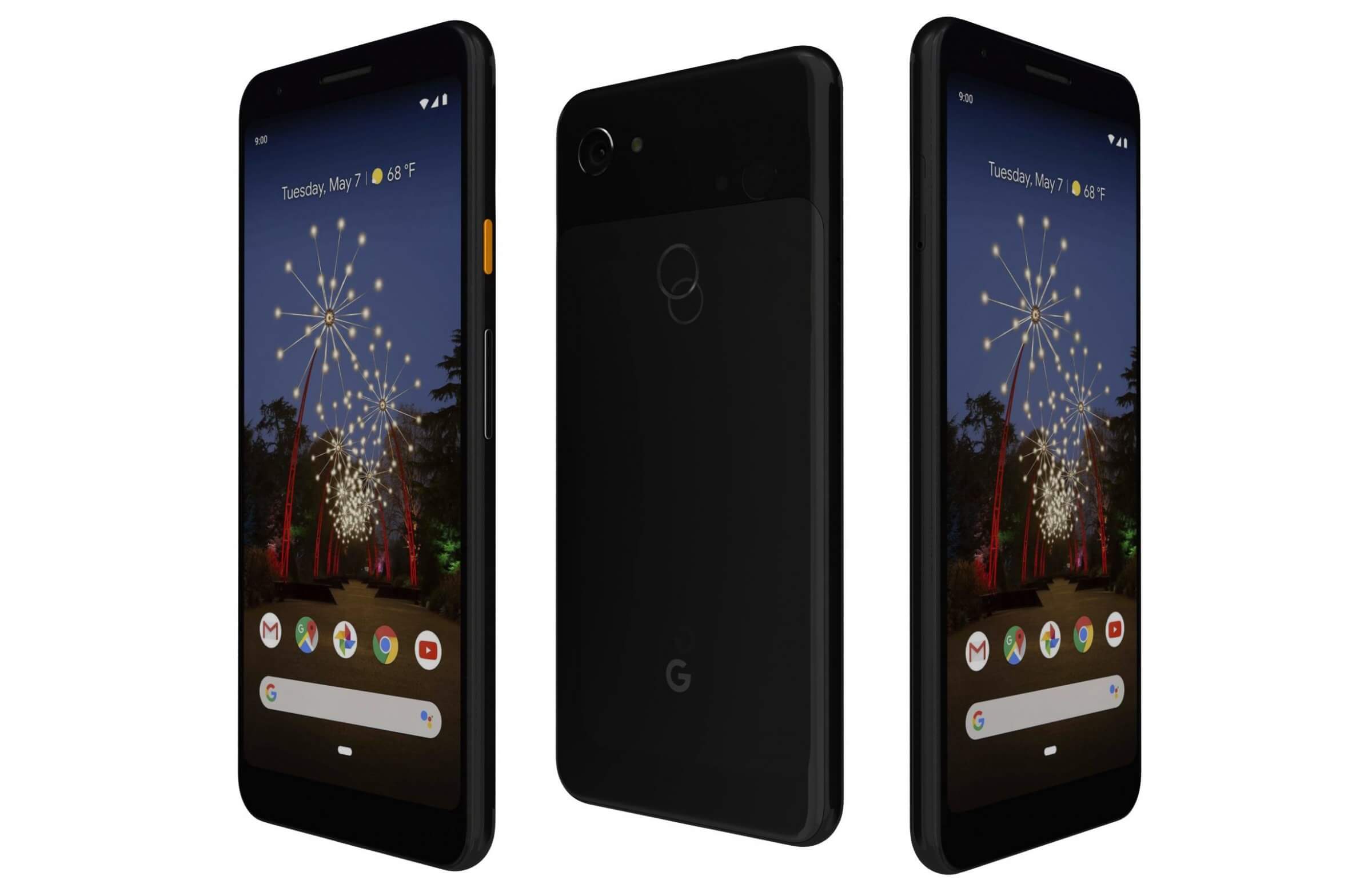 Google Pixel 3a Black - 3D Model by Rever_Art