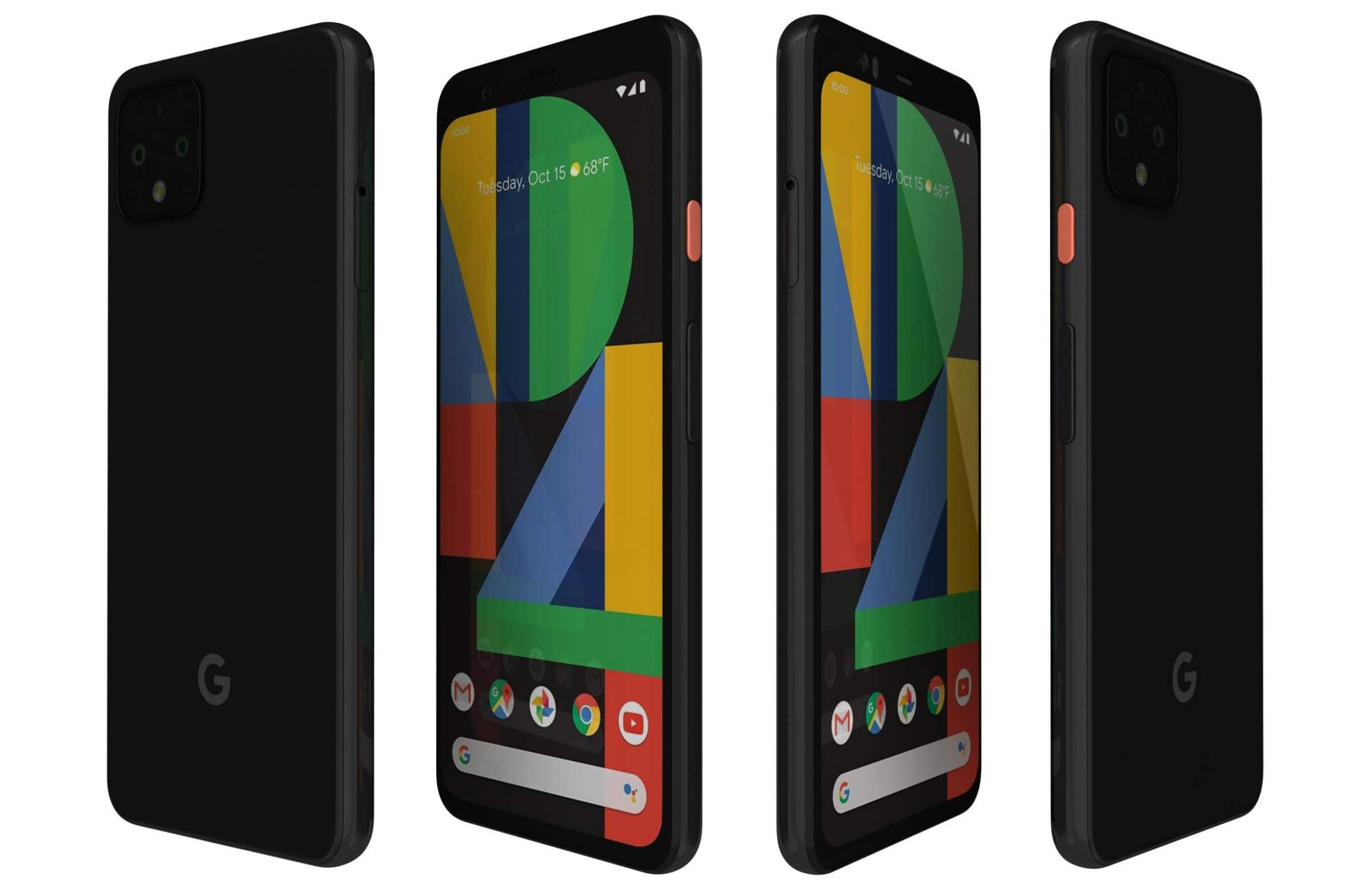 Google Pixel 4 All Colors - 3D Model by Rever_Art