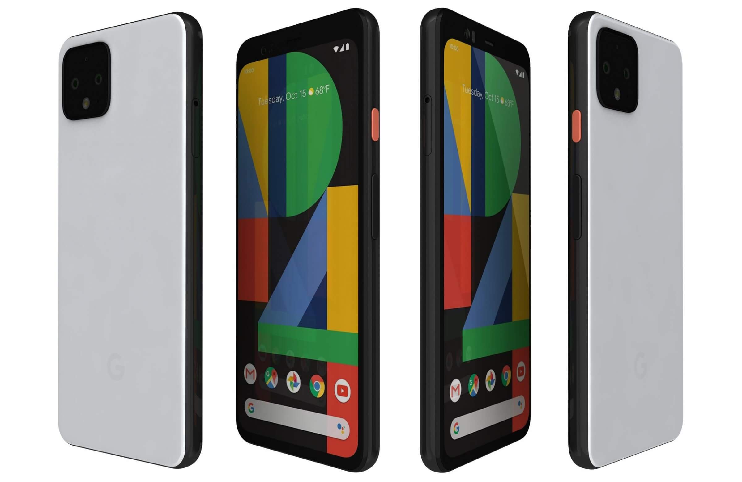 Google Pixel 4 And 5 Collection - 3D Model by Rever_Art