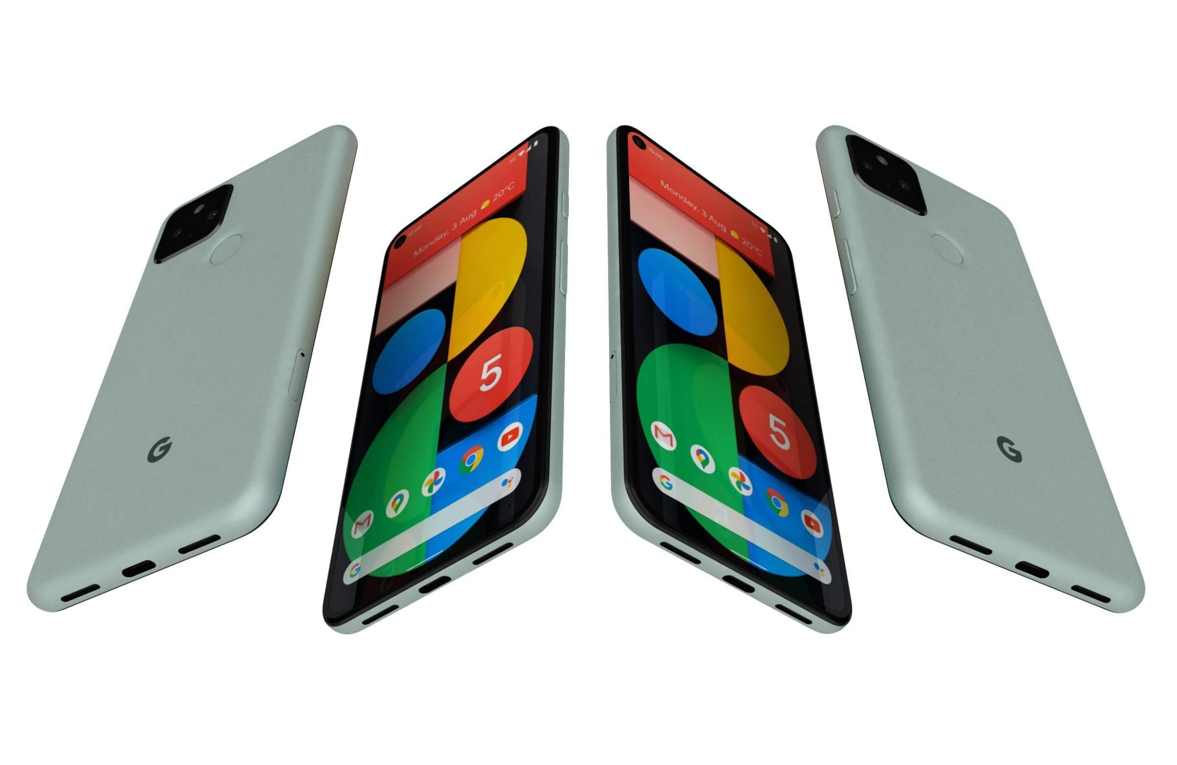 Google Pixel 4 And 5 Collection - 3D Model by Rever_Art