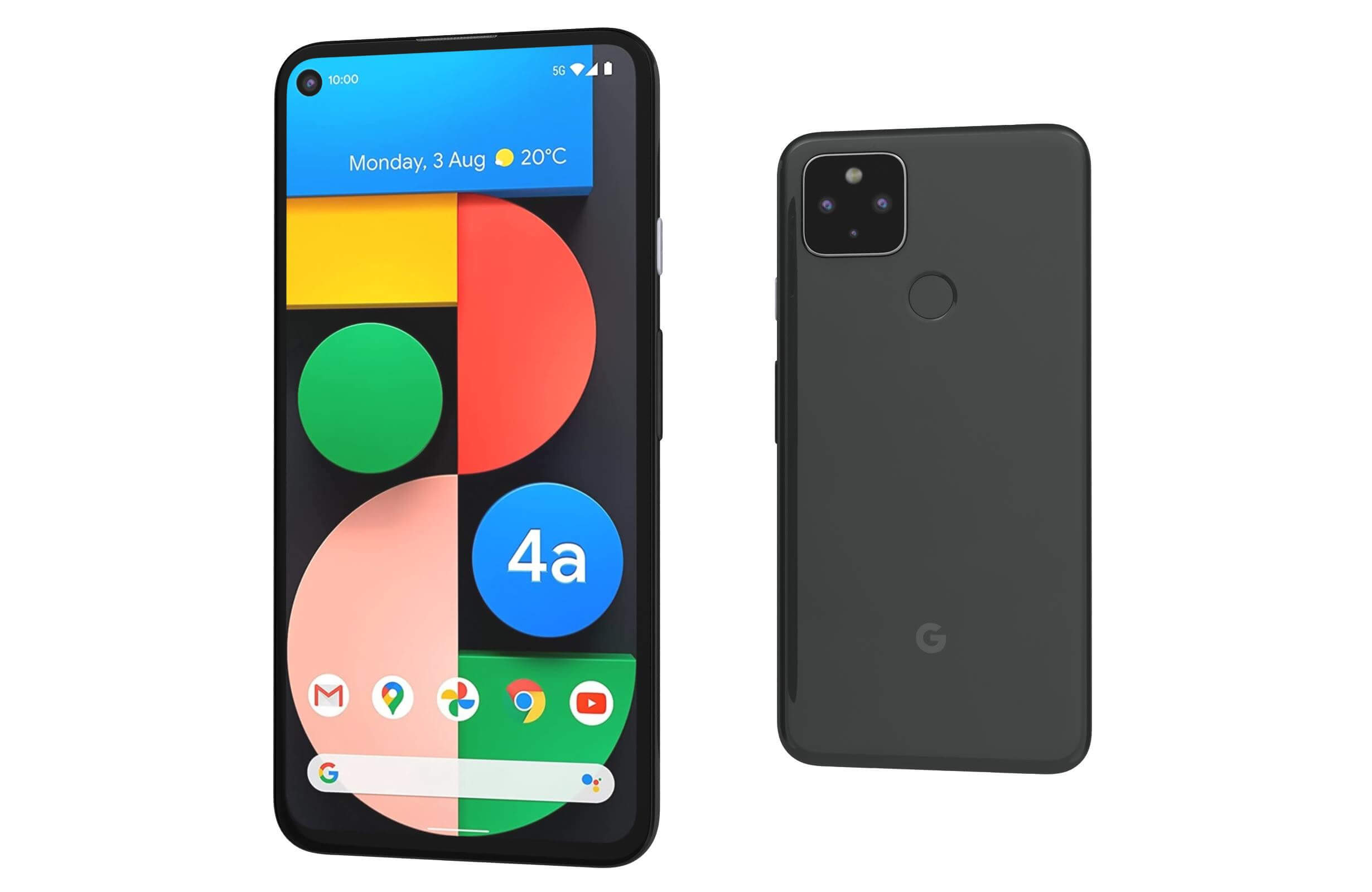 Google Pixel 4A 5G All Colors - 3D Model by Rever_Art