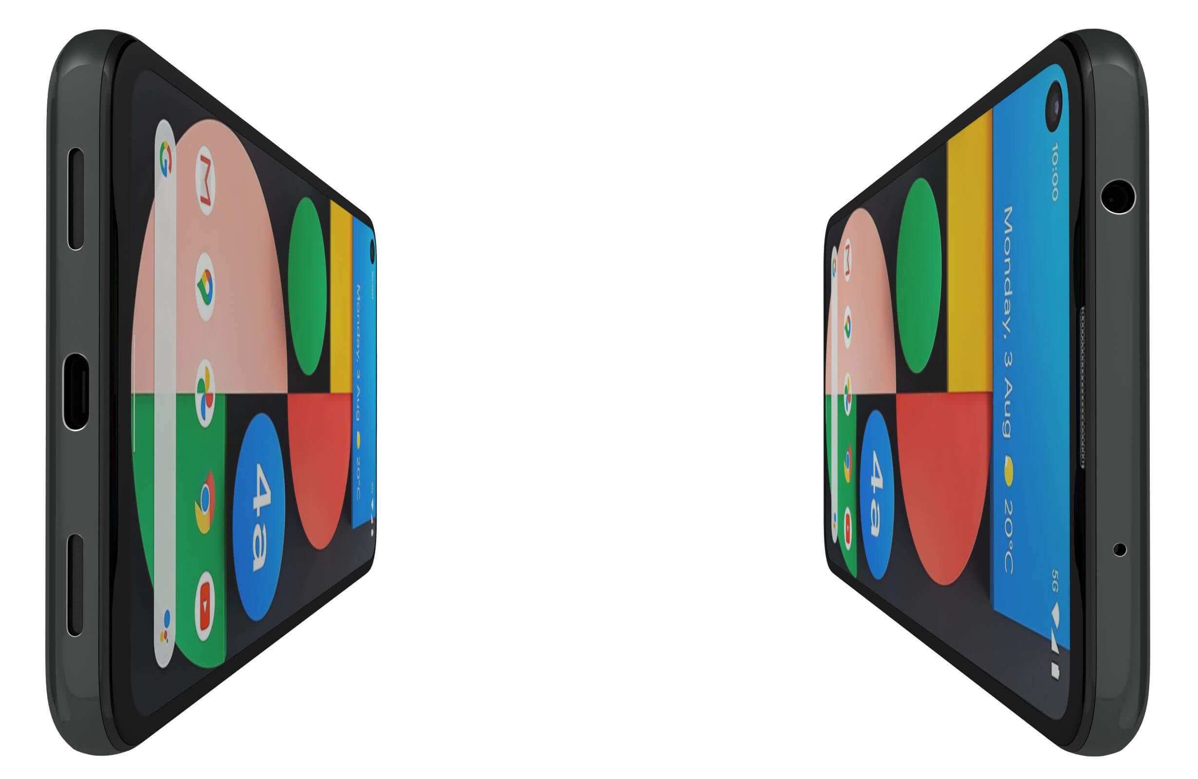 Google Pixel 4A 5G All Colors - 3D Model by Rever_Art