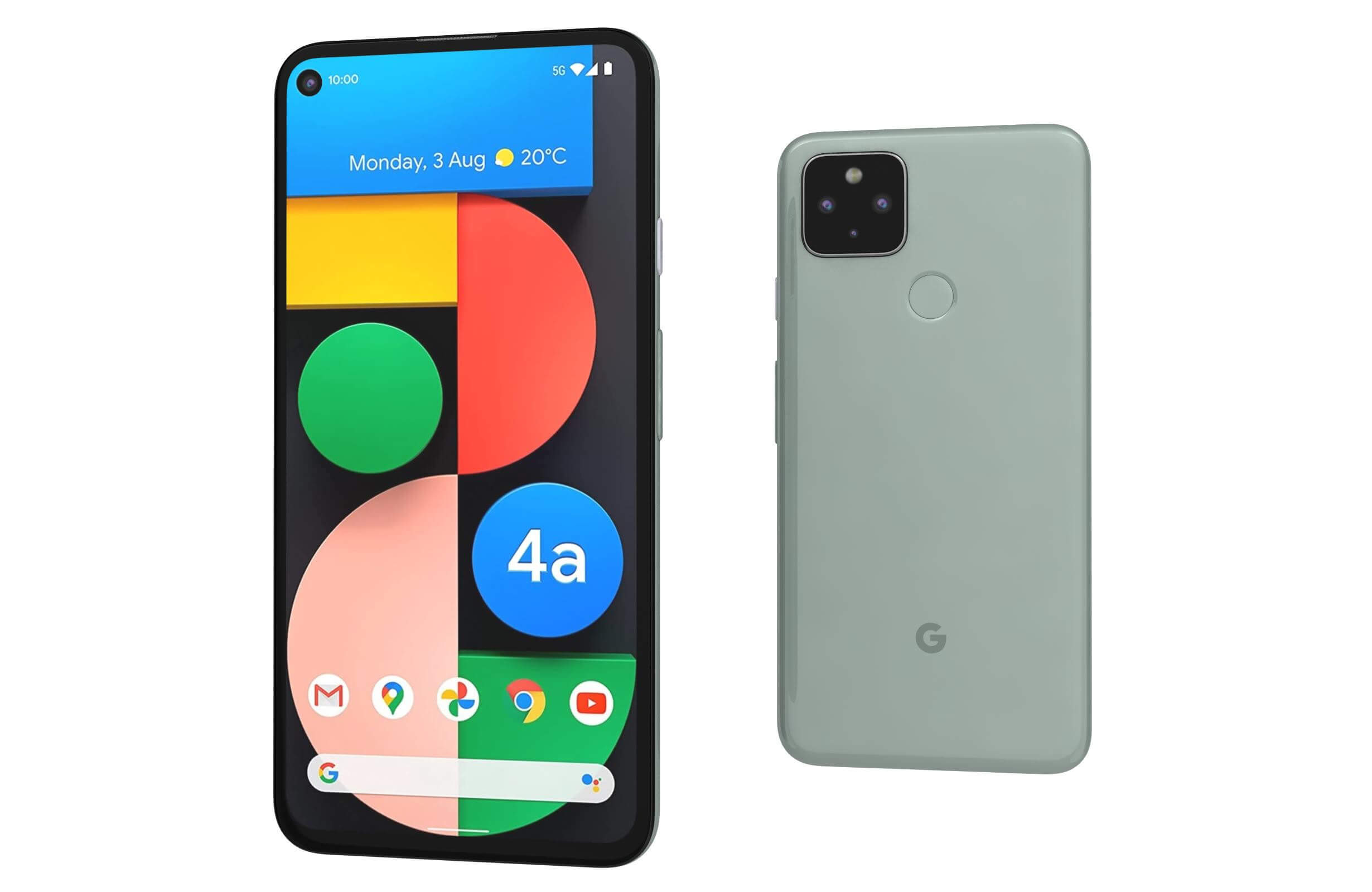 Google Pixel 4A 5G All Colors - 3D Model by Rever_Art