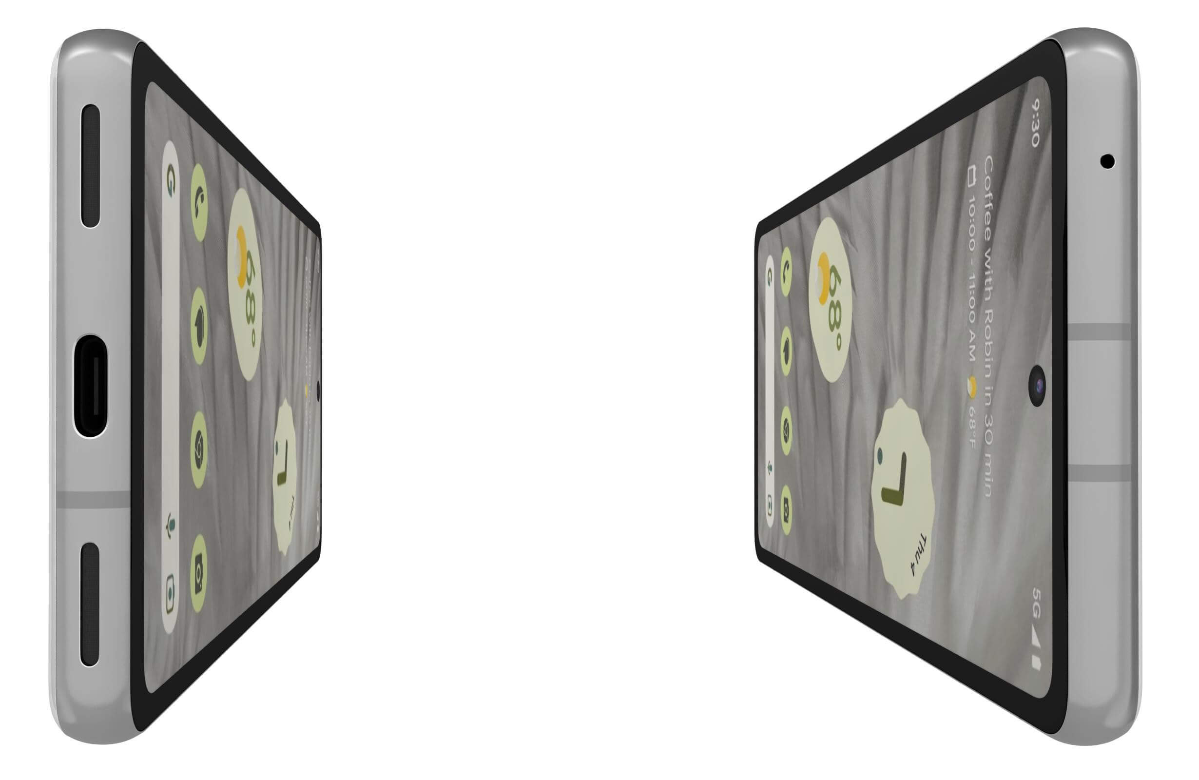 Google Pixel 4A 5G and Google Pixel 7A - 3D Model by Rever_Art