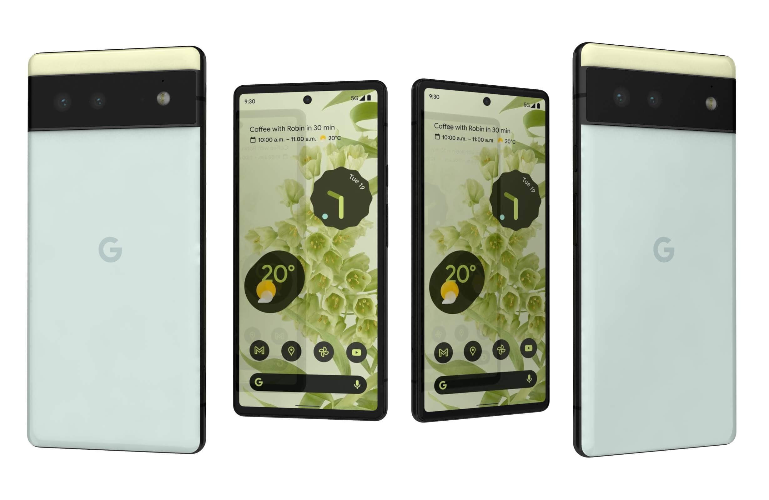 Google Pixel 6 and 6a - 3D Model by Rever_Art