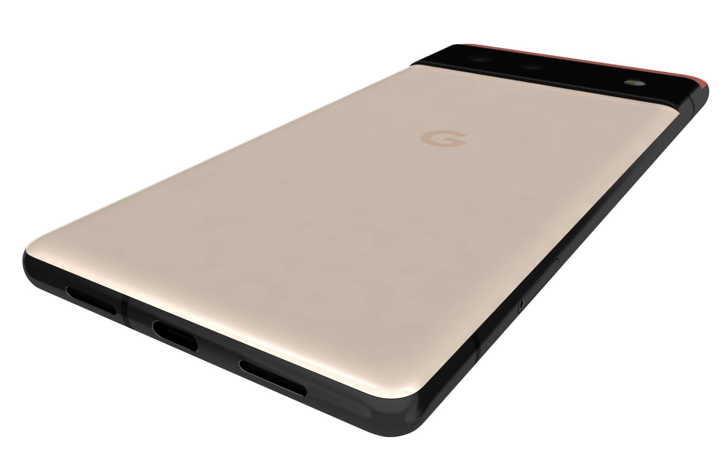 Google Pixel 6 Kinda Coral - 3D Model by Rever_Art