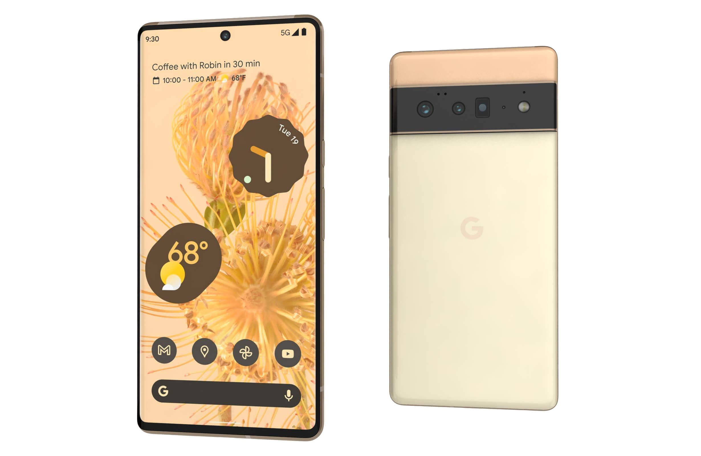 Google Pixel 6 Pro Sorta Sunny - 3D Model by Rever_Art