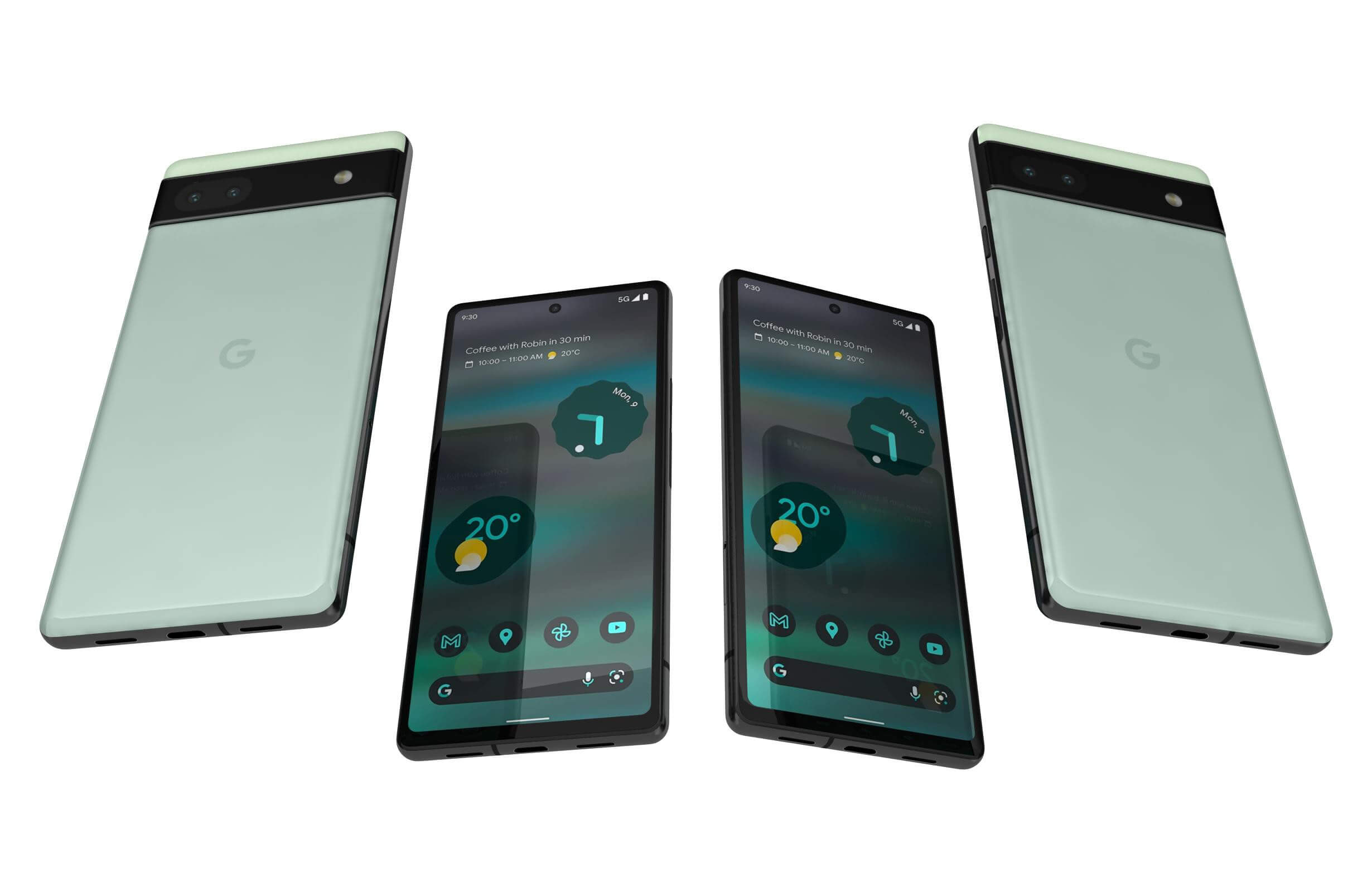 Google Pixel 6a All Colors - 3D Model by Rever_Art