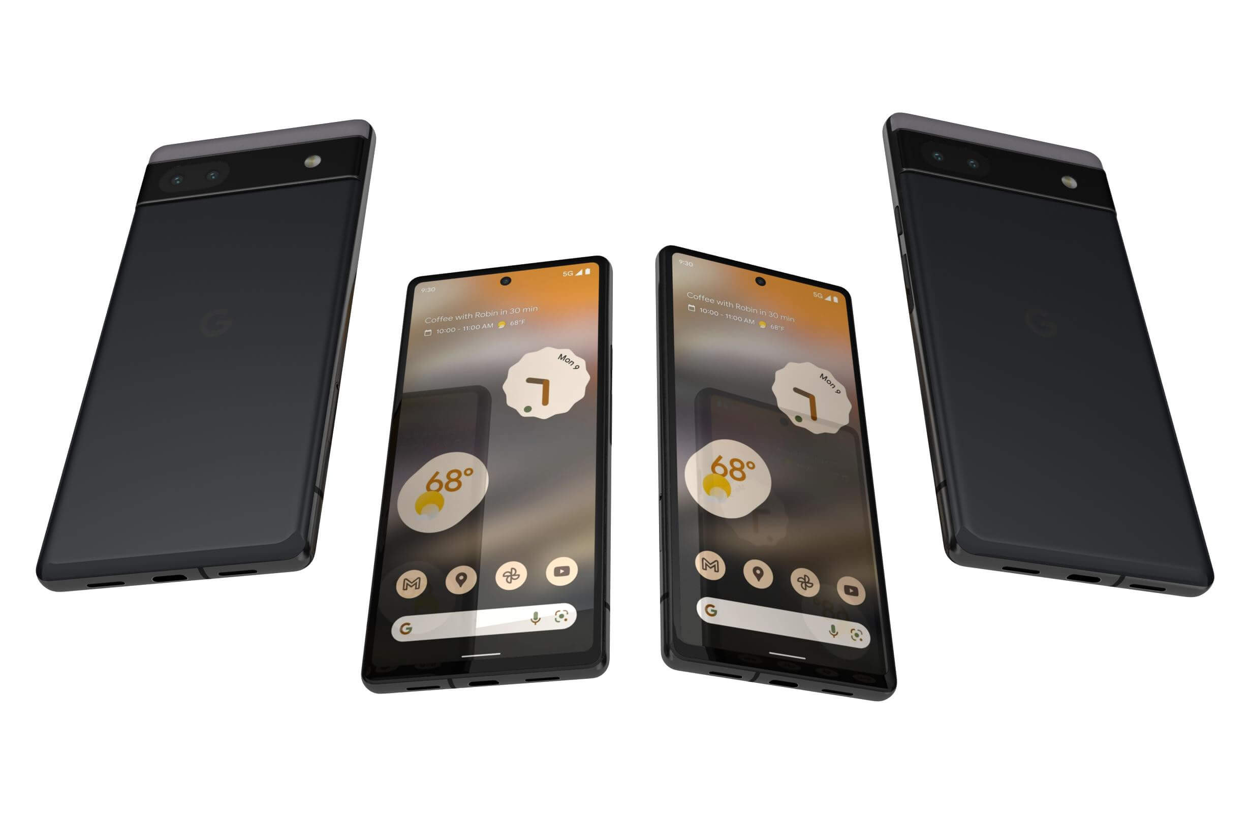 Google Pixel 6a All Colors - 3D Model by Rever_Art