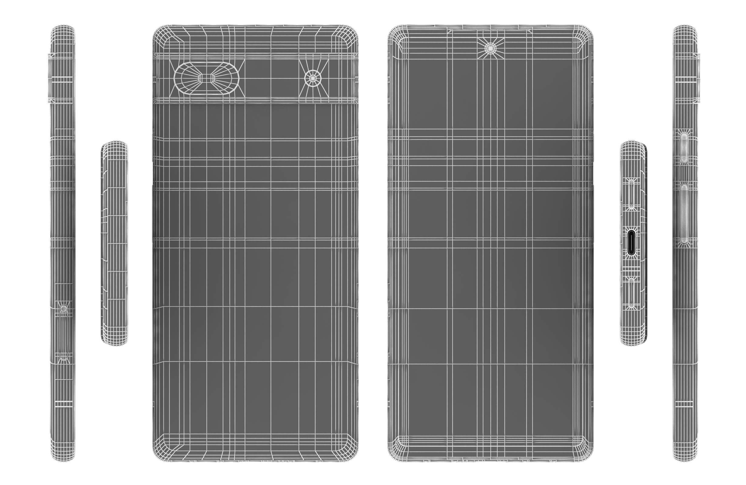 Google Pixel 6a Sorta Seafoam - 3D Model by Rever_Art