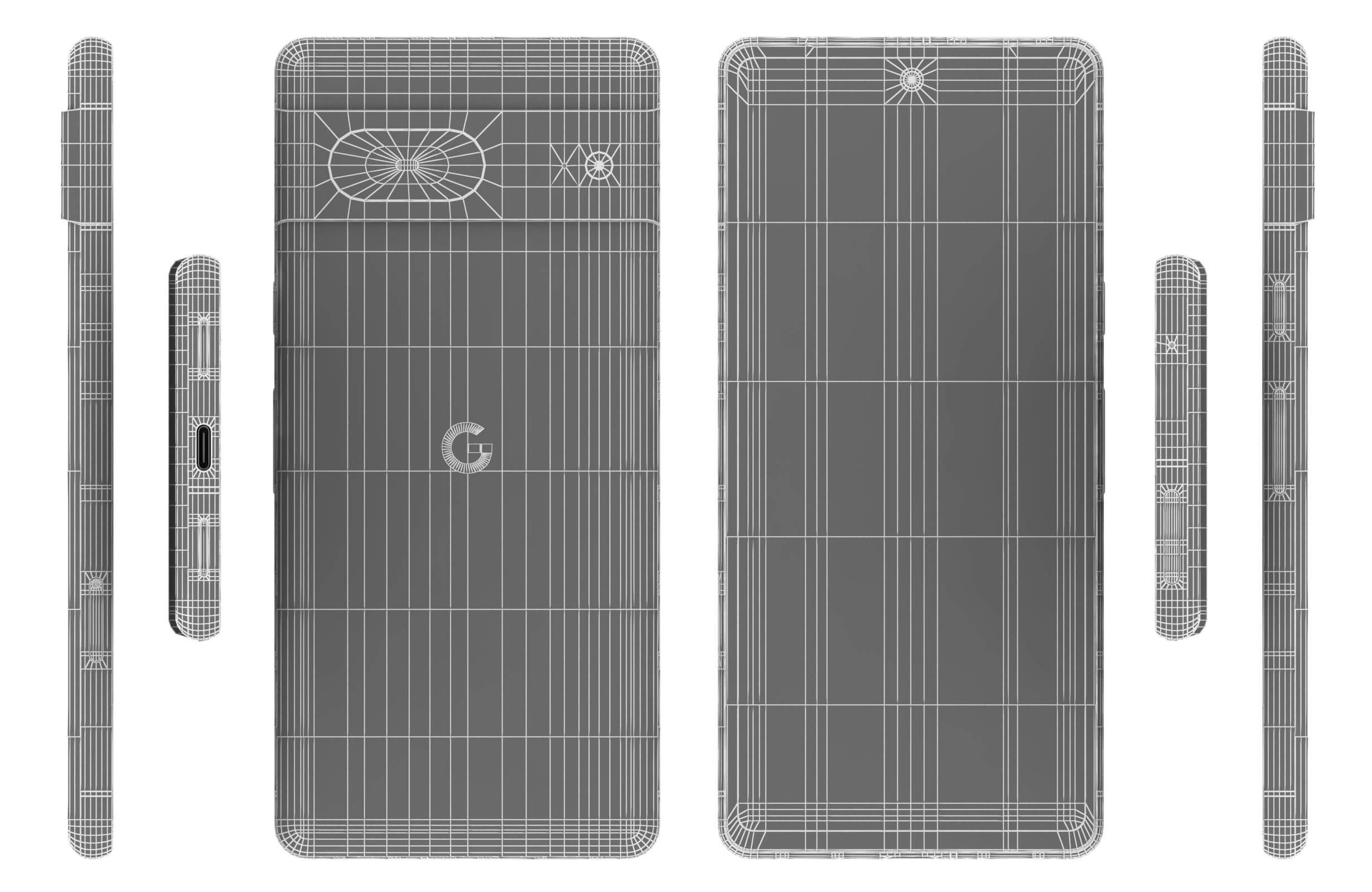 Google Pixel 7 Black - 3D Model by Rever_Art