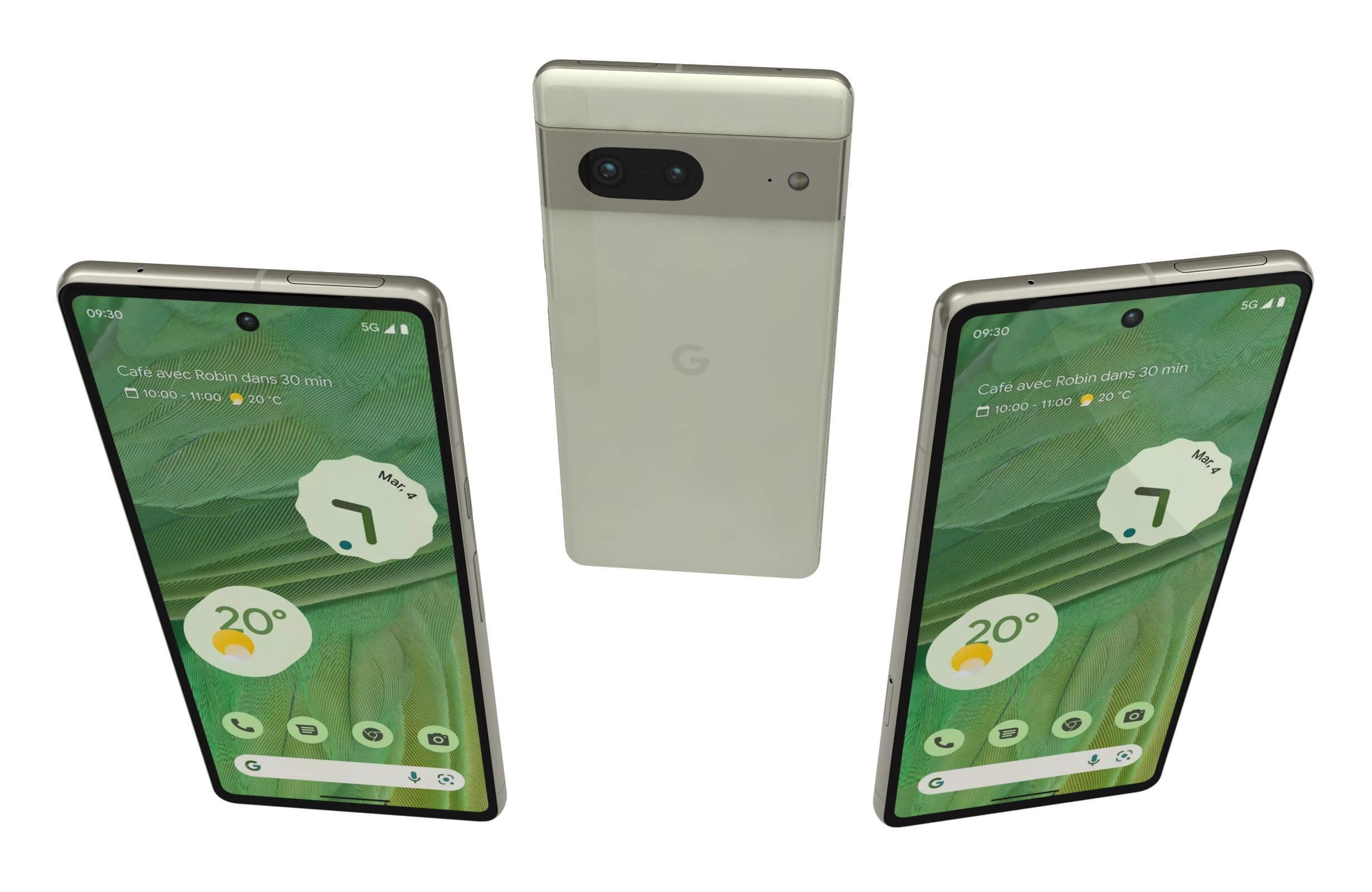 Google Pixel 7 Green - 3D Model by Rever_Art