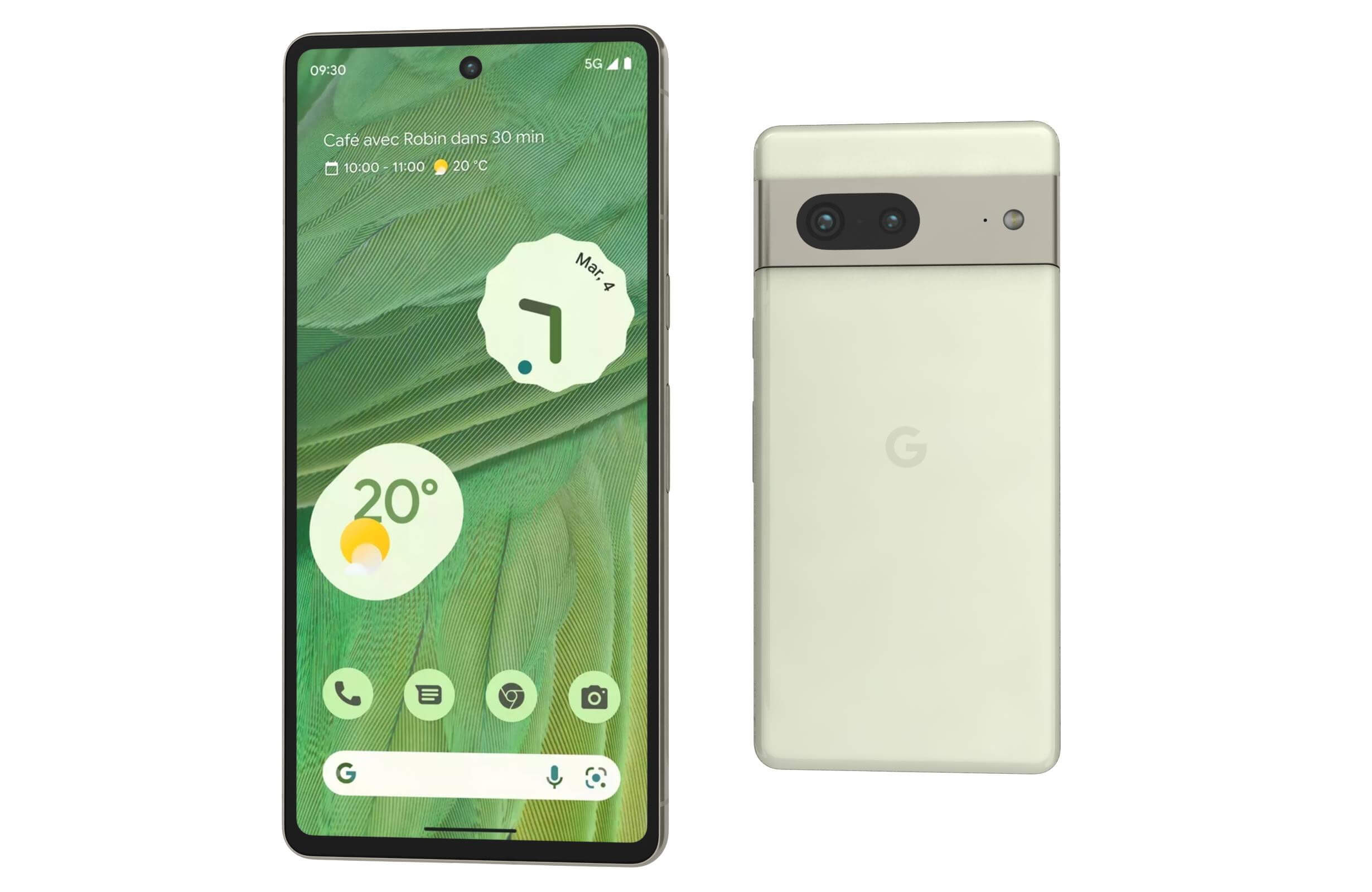 Google Pixel 7 Green - 3D Model by Rever_Art