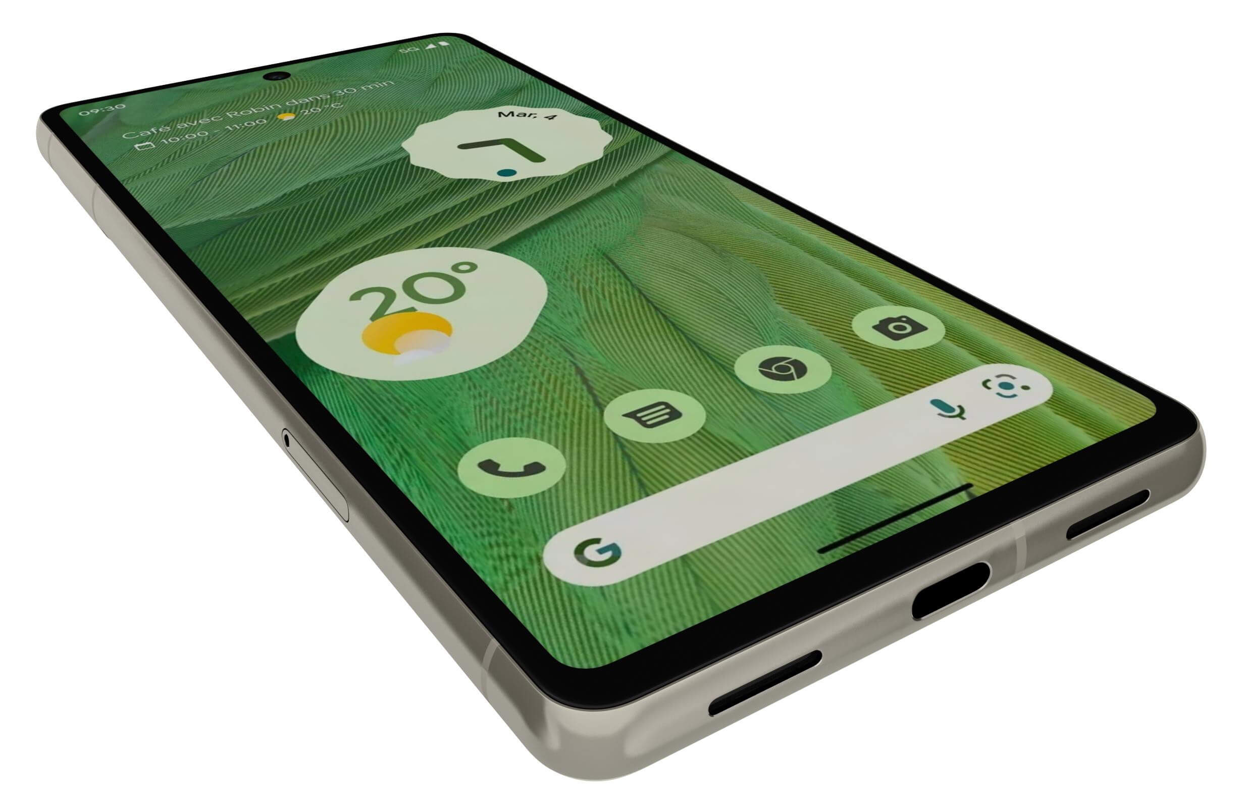 Google Pixel 7 Green - 3D Model by Rever_Art