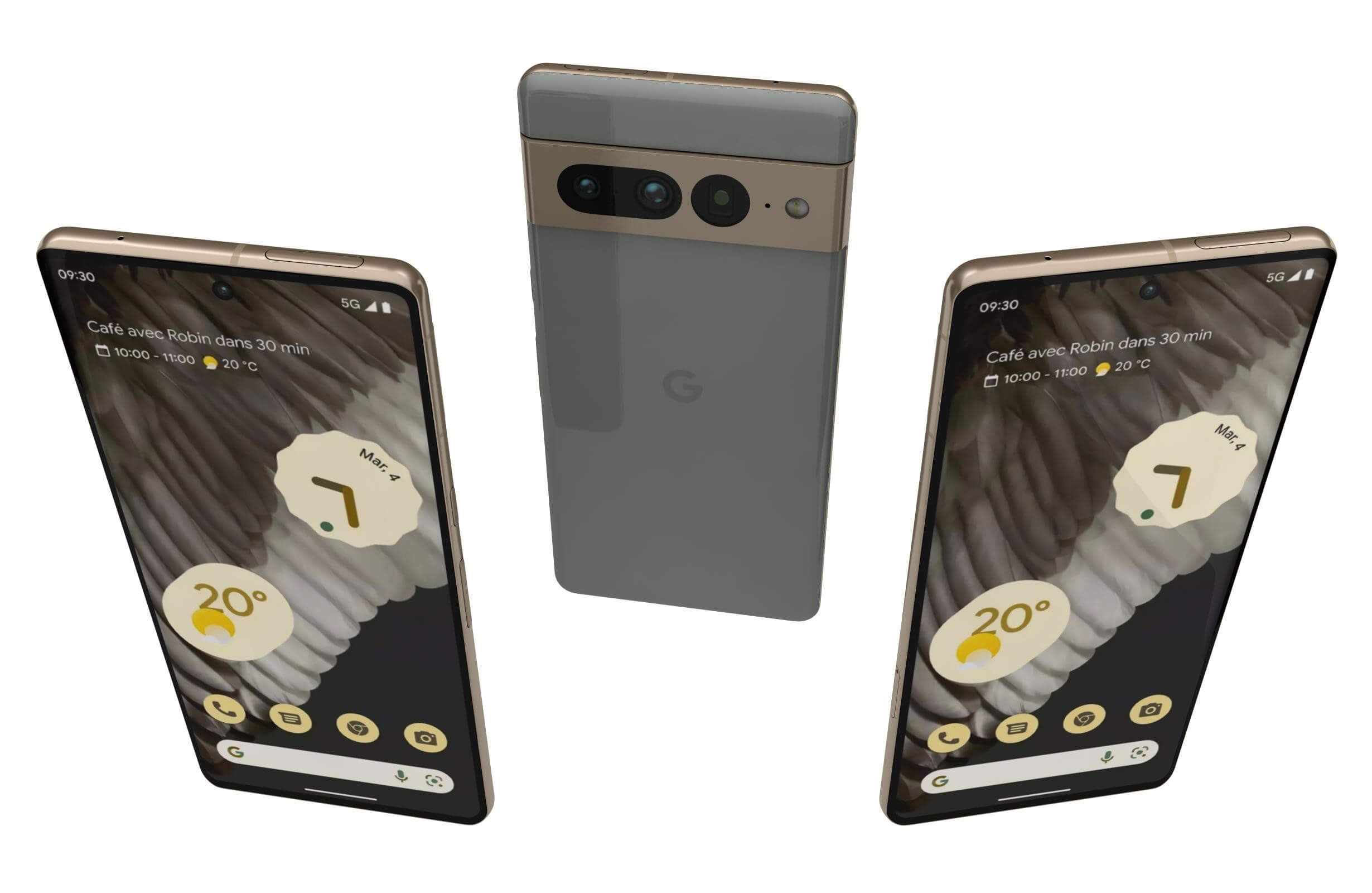 Google Pixel 7 Pro All Colors - 3D Model by Rever_Art